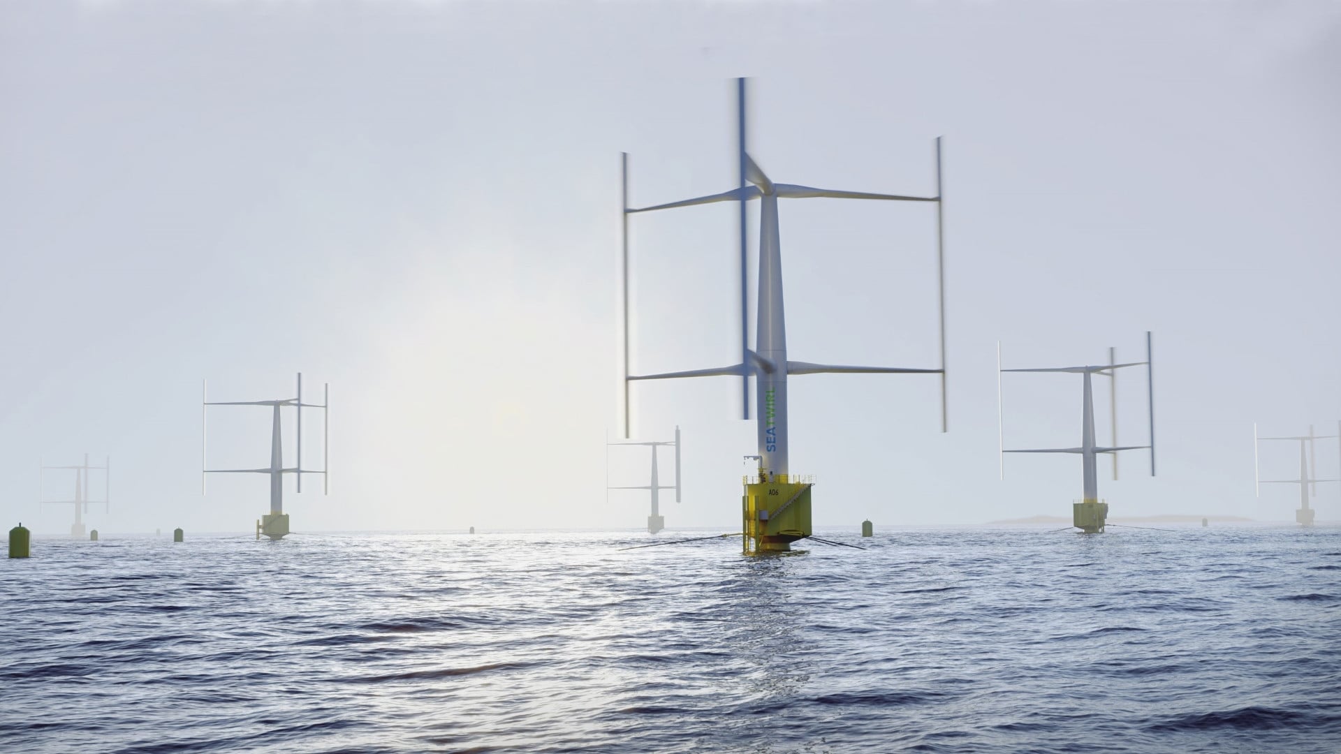A 1-MW vertical axis wind turbine could change offshore wind farms forever