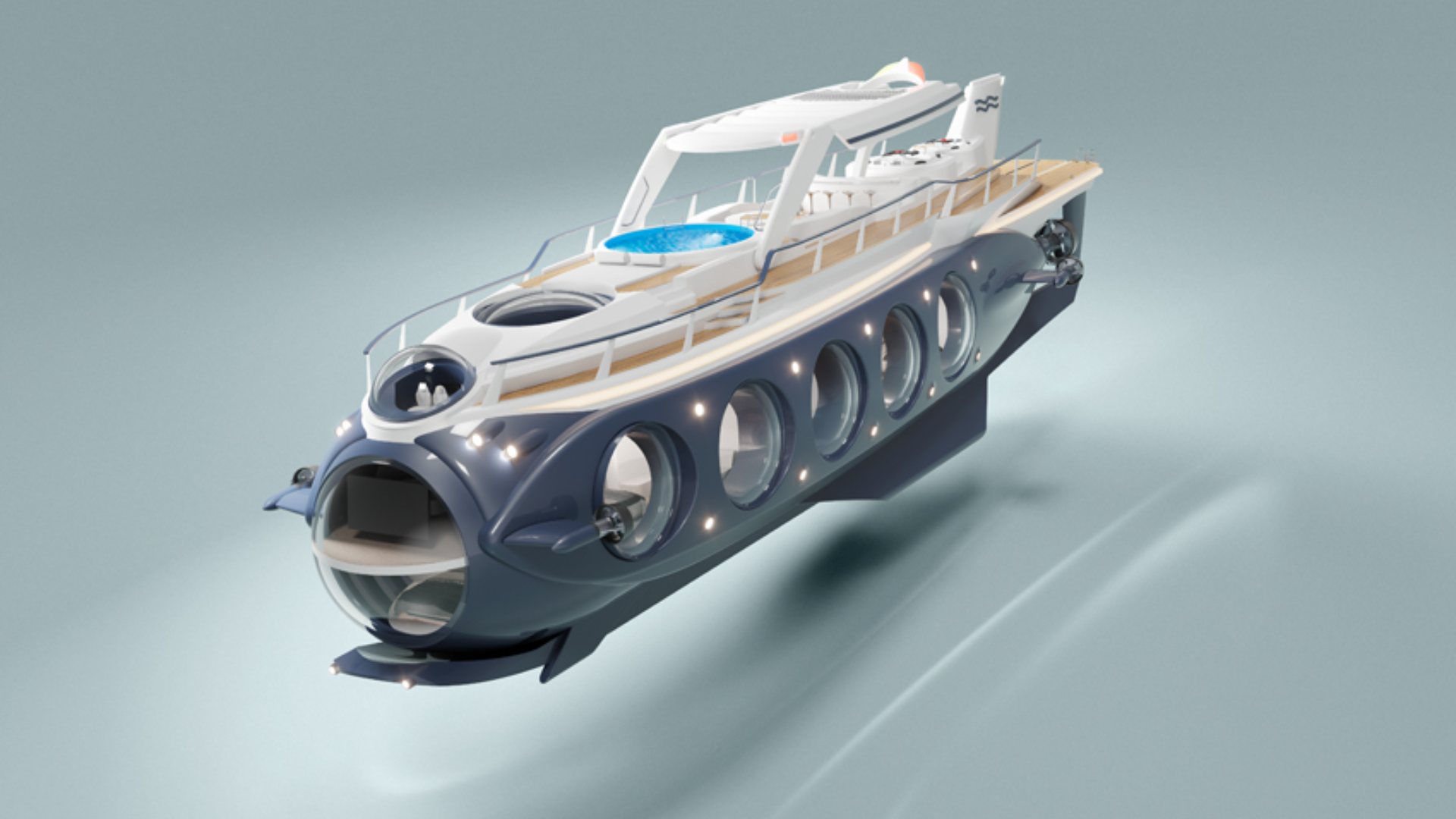 For $25 million, you can now have a yacht that can dive underwater for ...