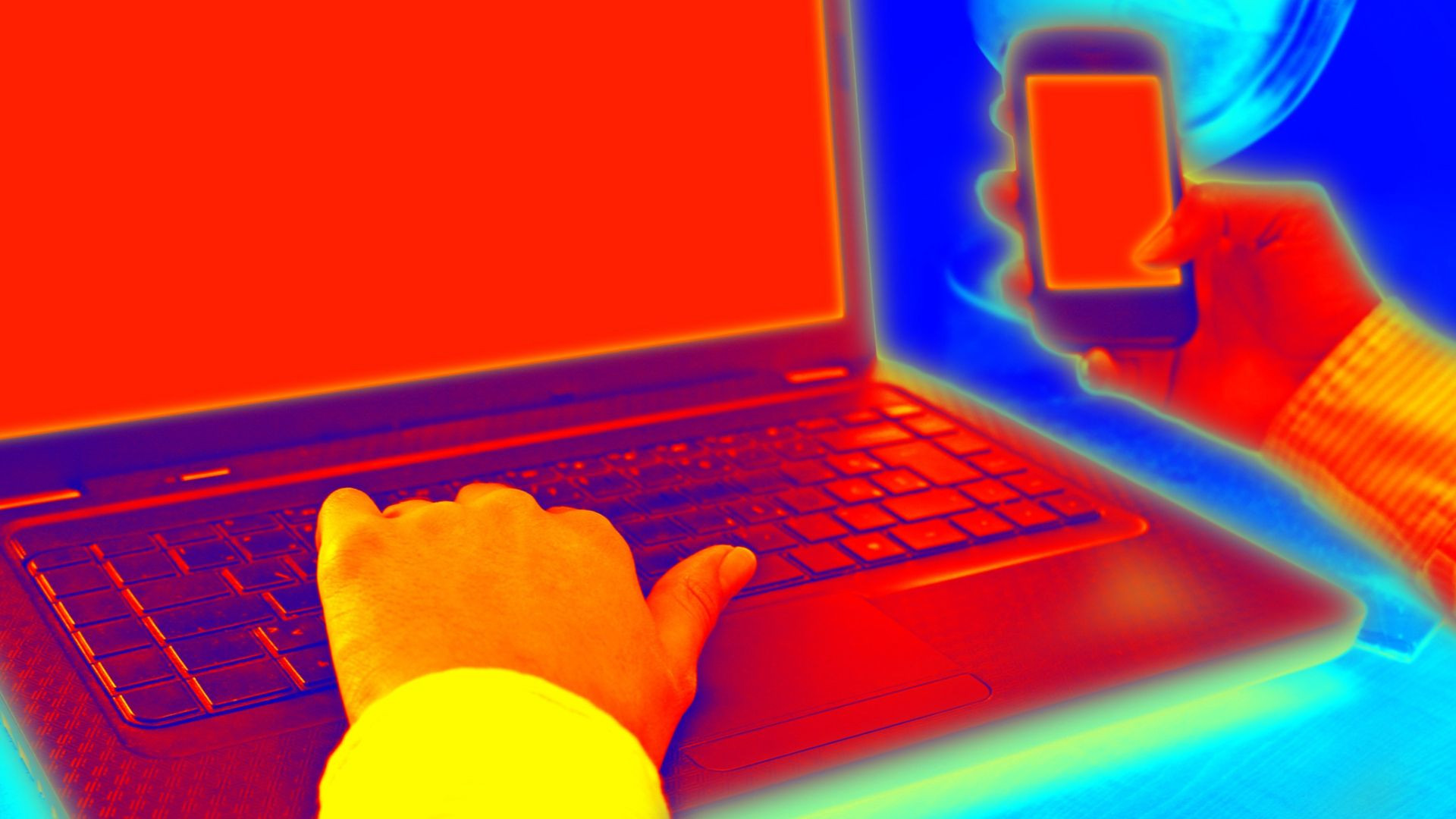 Hackers now use thermal attacks to steal passwords in seconds