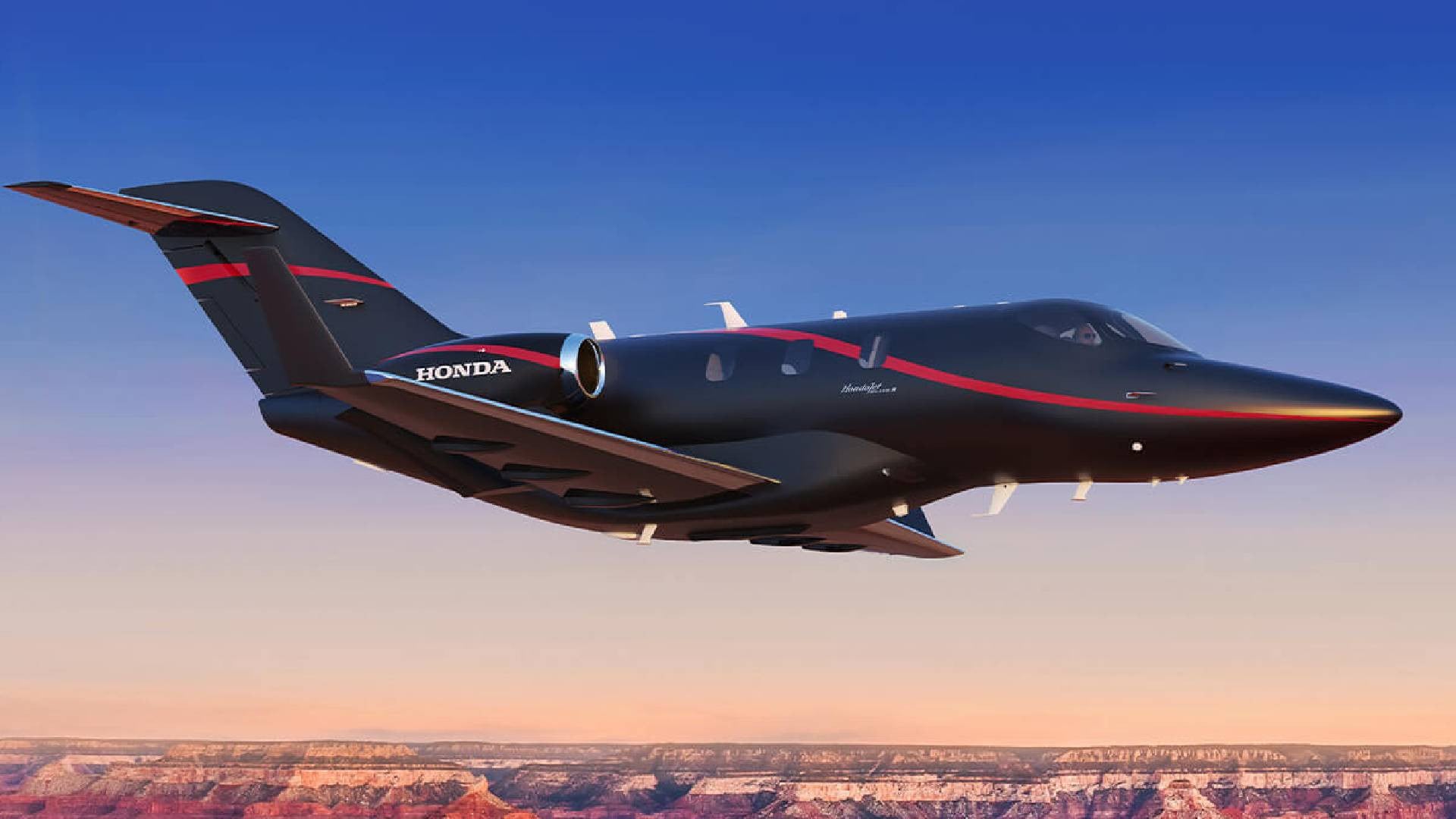 Honda Aircraft's new sleek black jet is its most advanced yet