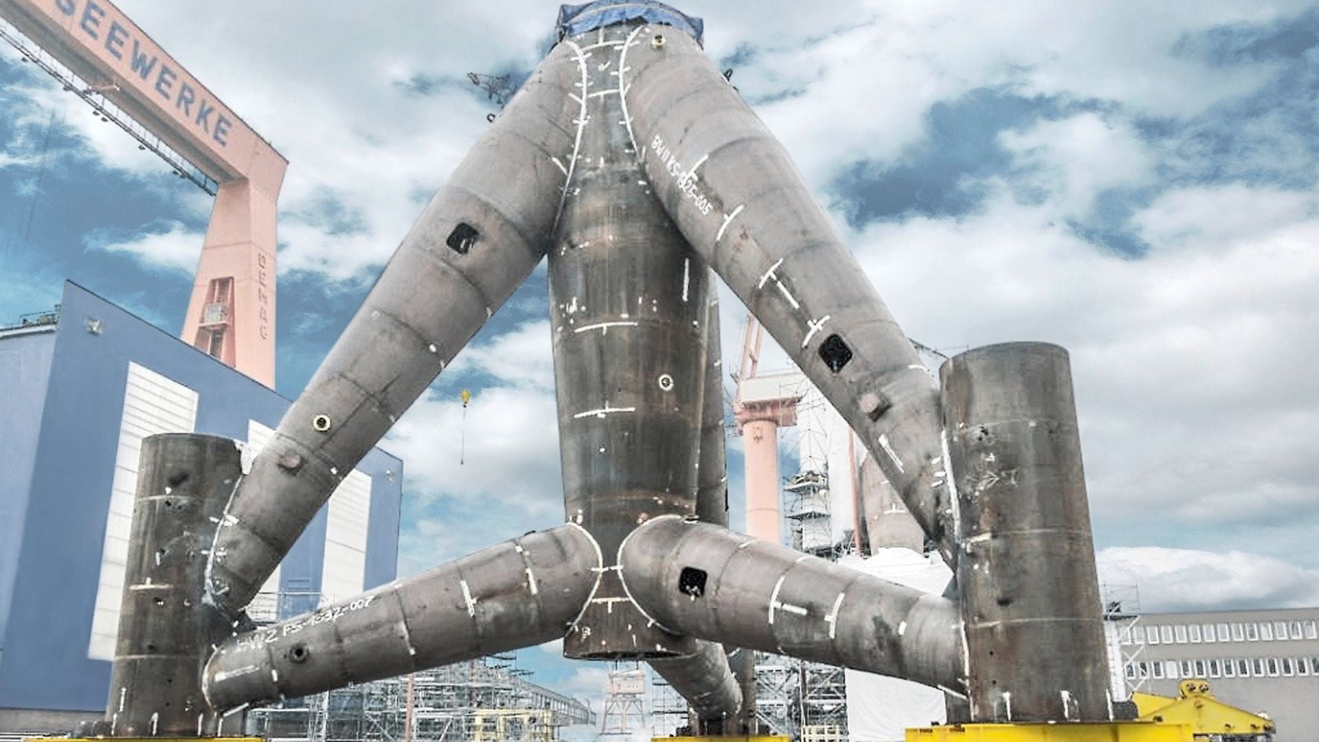 Offshore wind turbines could benefit from tripod foundation. Here's how