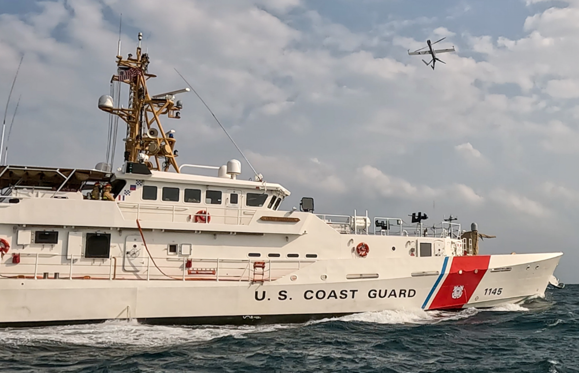 The US Navy integrates AI with UAVs to improve communication and security