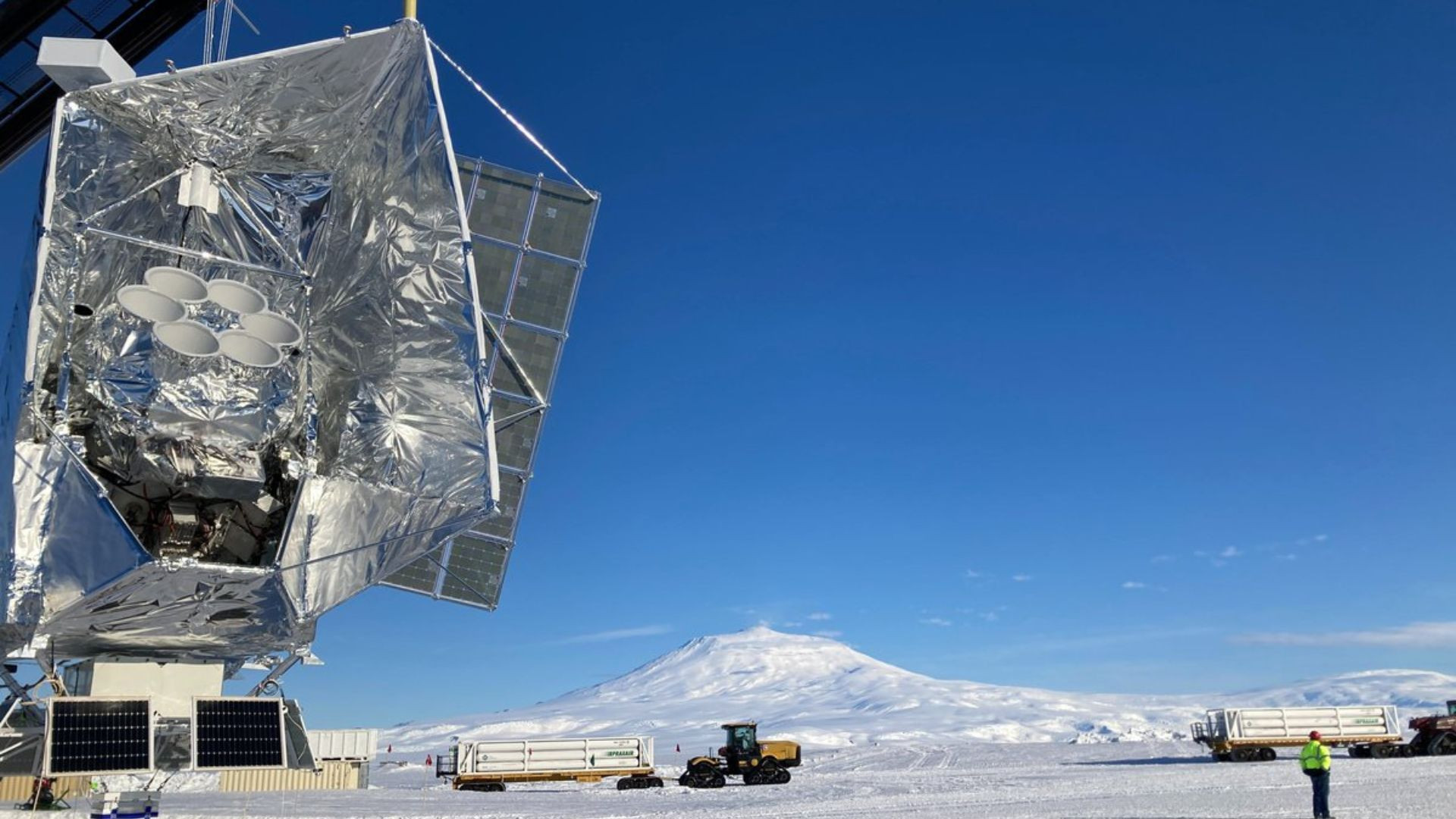 Spider: A balloon-borne experiment finally took off from Antarctica