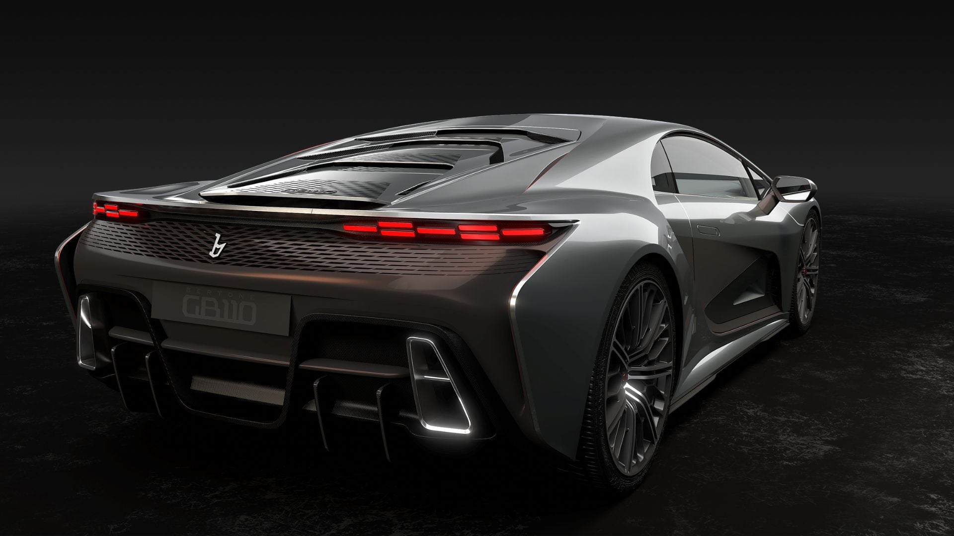 Bertone reveals a 1100 hp hypercar that runs on plastic waste