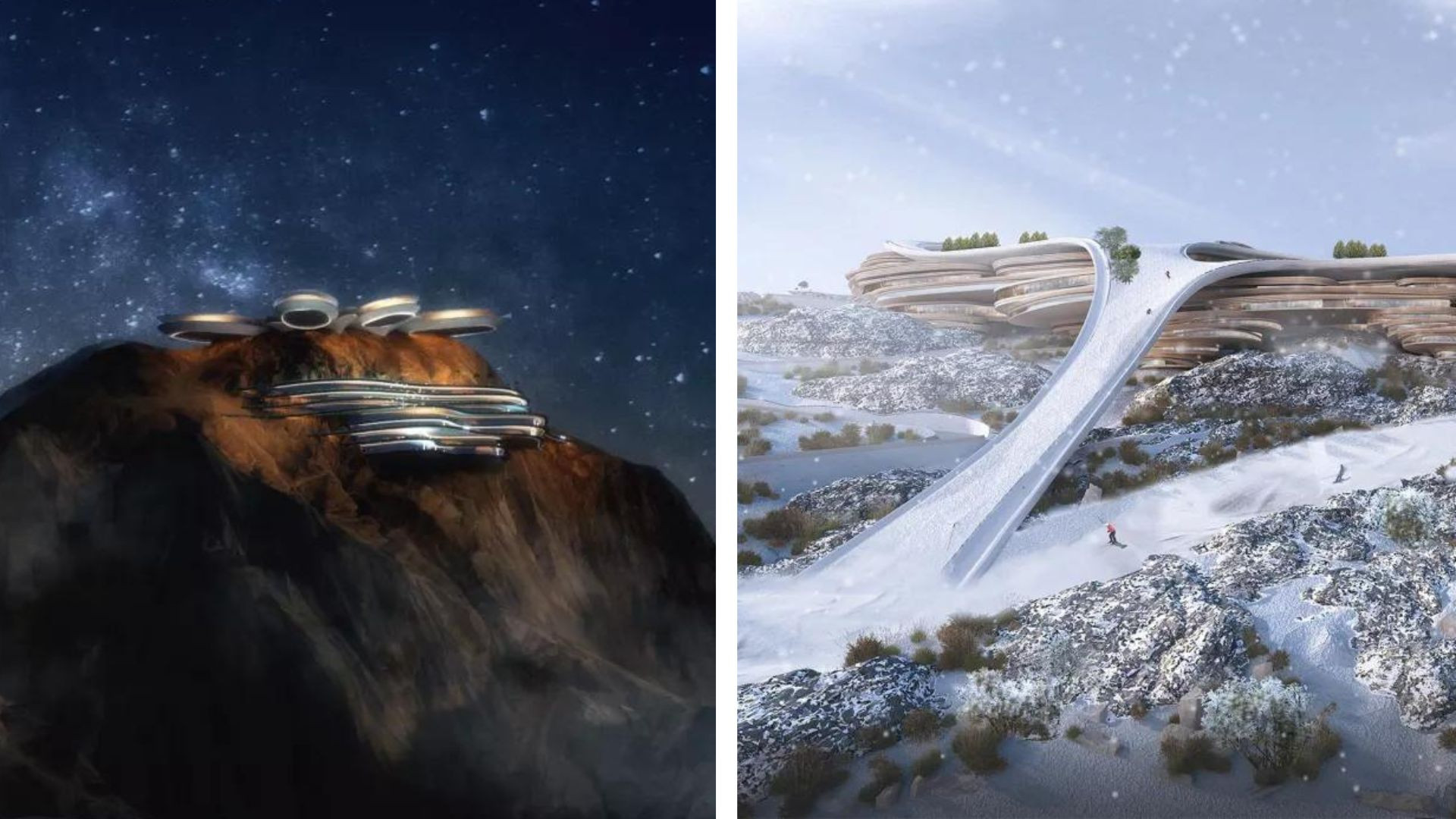 Trojena: Saudi Arabia to build a ski resort as part of its NEOM project