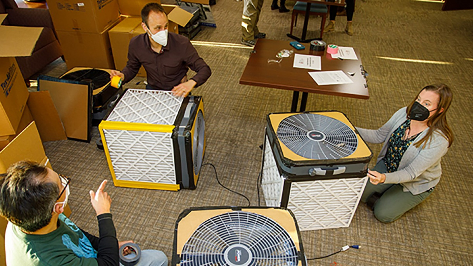 These DIY boxes are a cheap and effective way to filter out indoor air ...