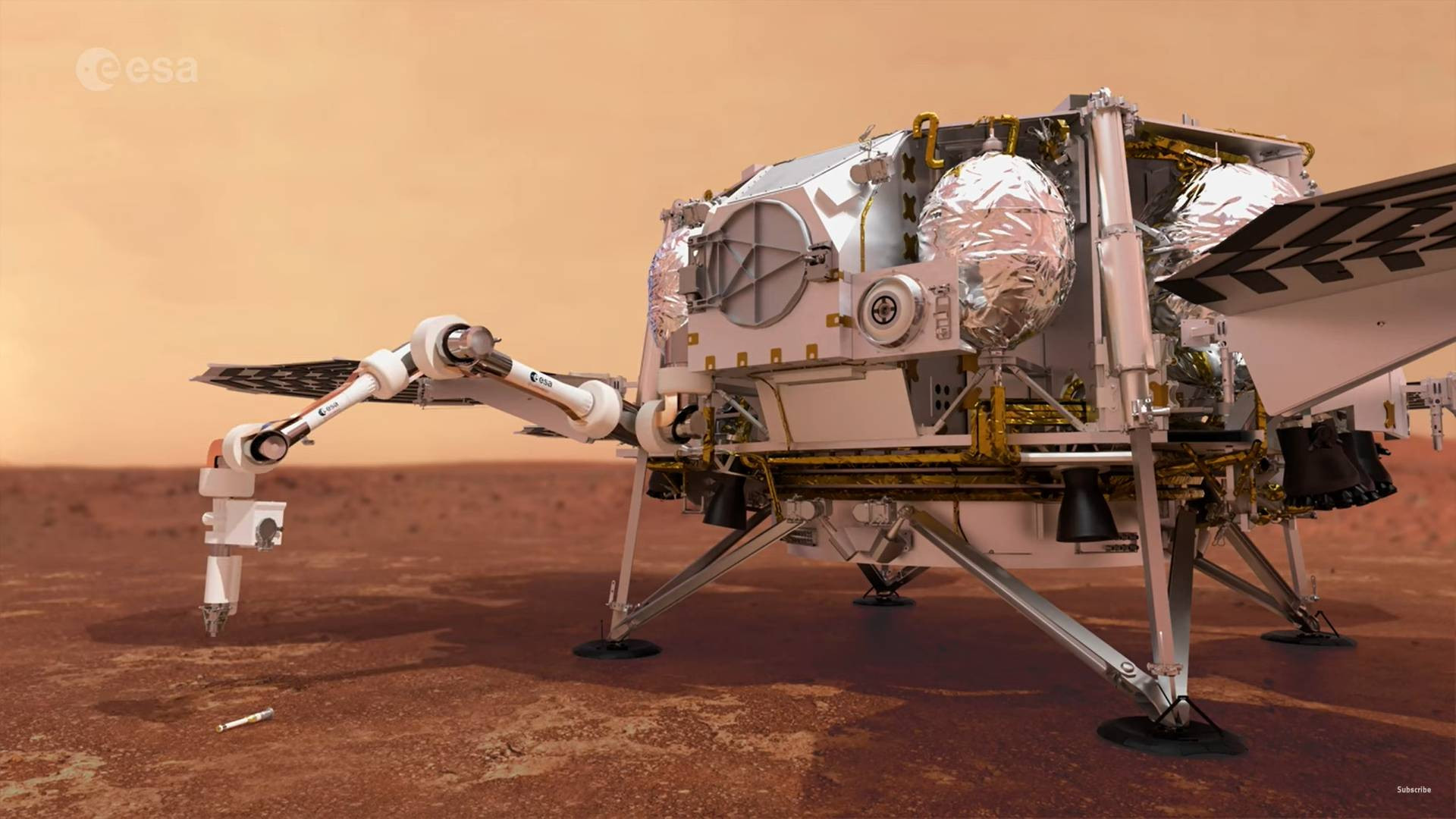 This robotic arm will help return Martian samples back to Earth