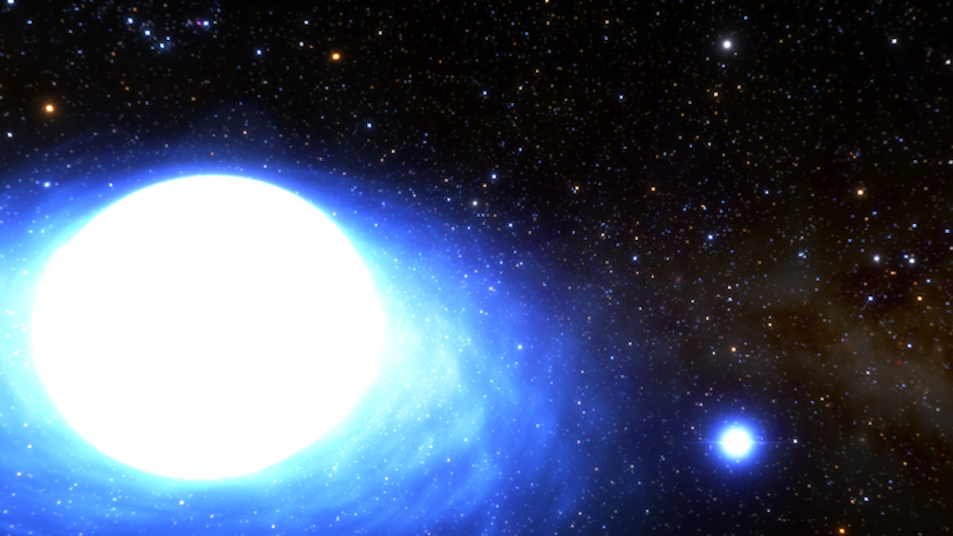Rare binary star with an oddly round orbit is one of 10 in the galaxy