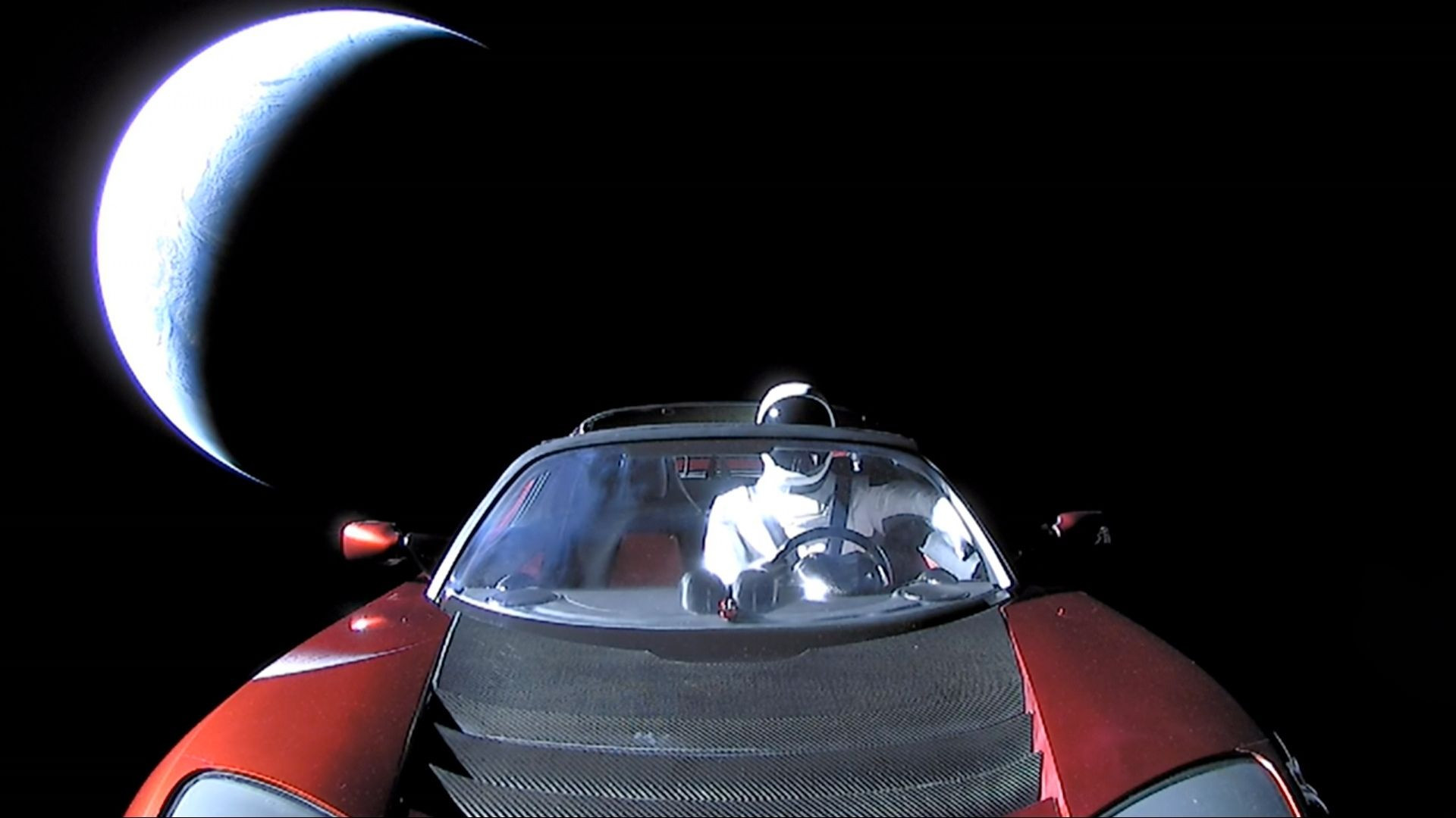 Five years ago, SpaceX launched a Roadster into space. Where is it now?