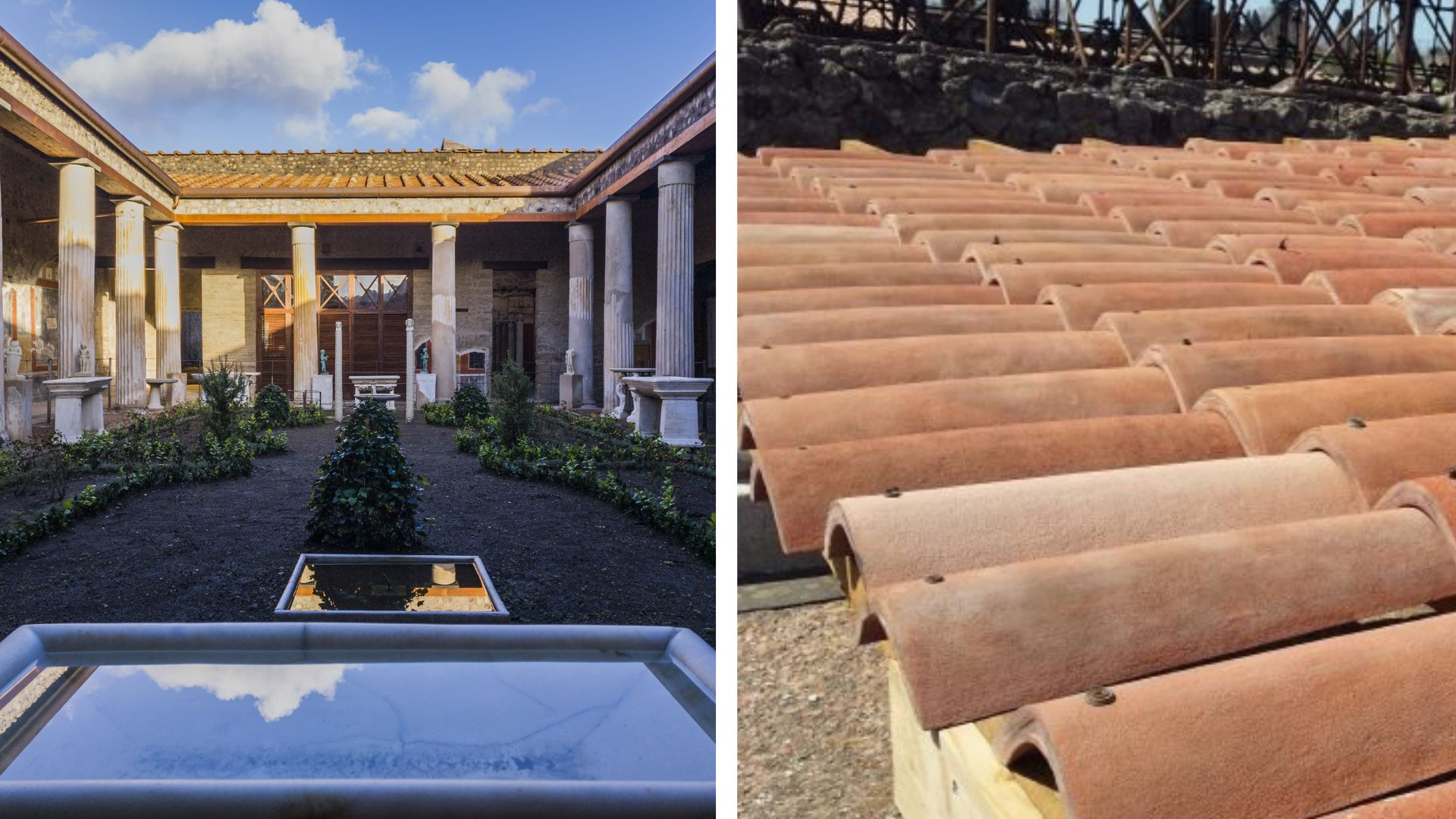 Solar panels that mimic terracotta bricks are now powering Pompeii