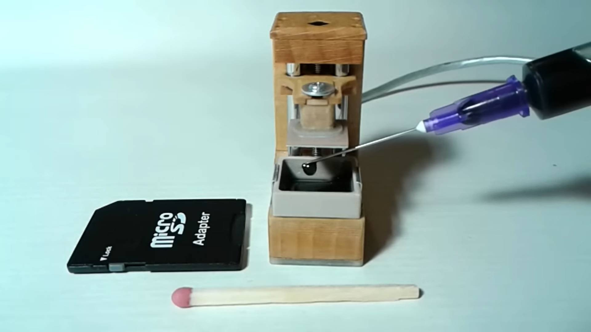 The world's tiniest 3D printer is smaller than a match