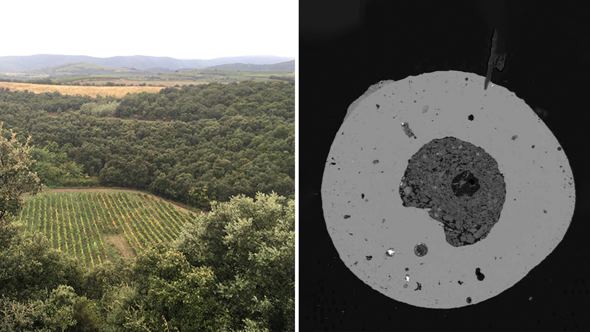 Scientists discover 720-foot-wide meteorite crater in French winery