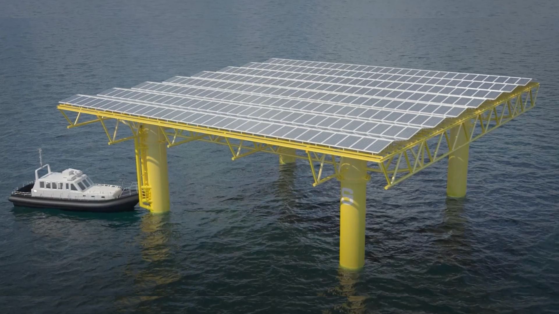 New offshore floating solar tech can withstand harsh marine conditions