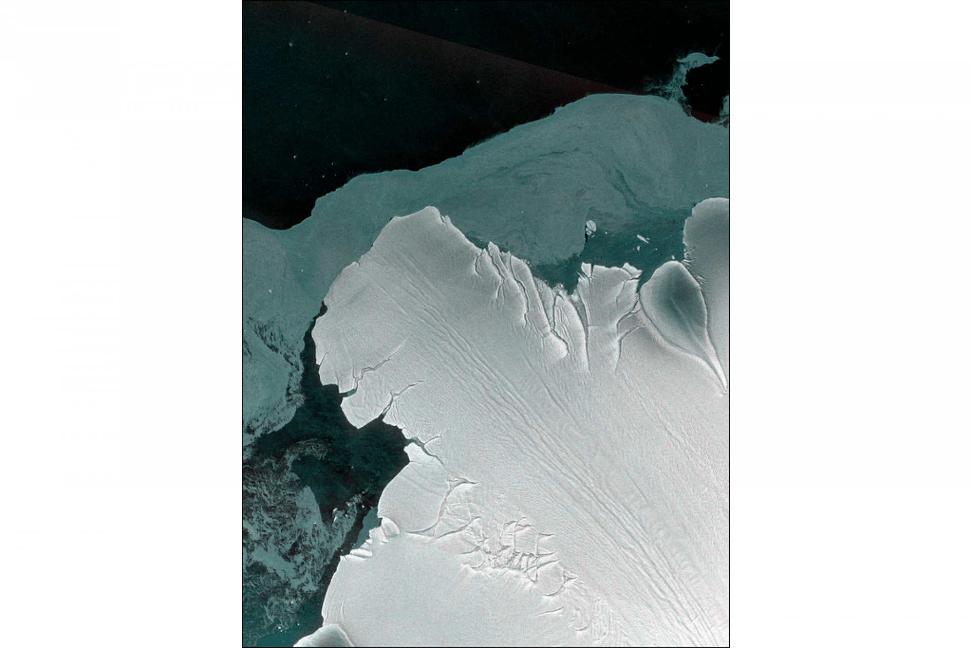 Climate change effects on ice sheets causing rapid retreat