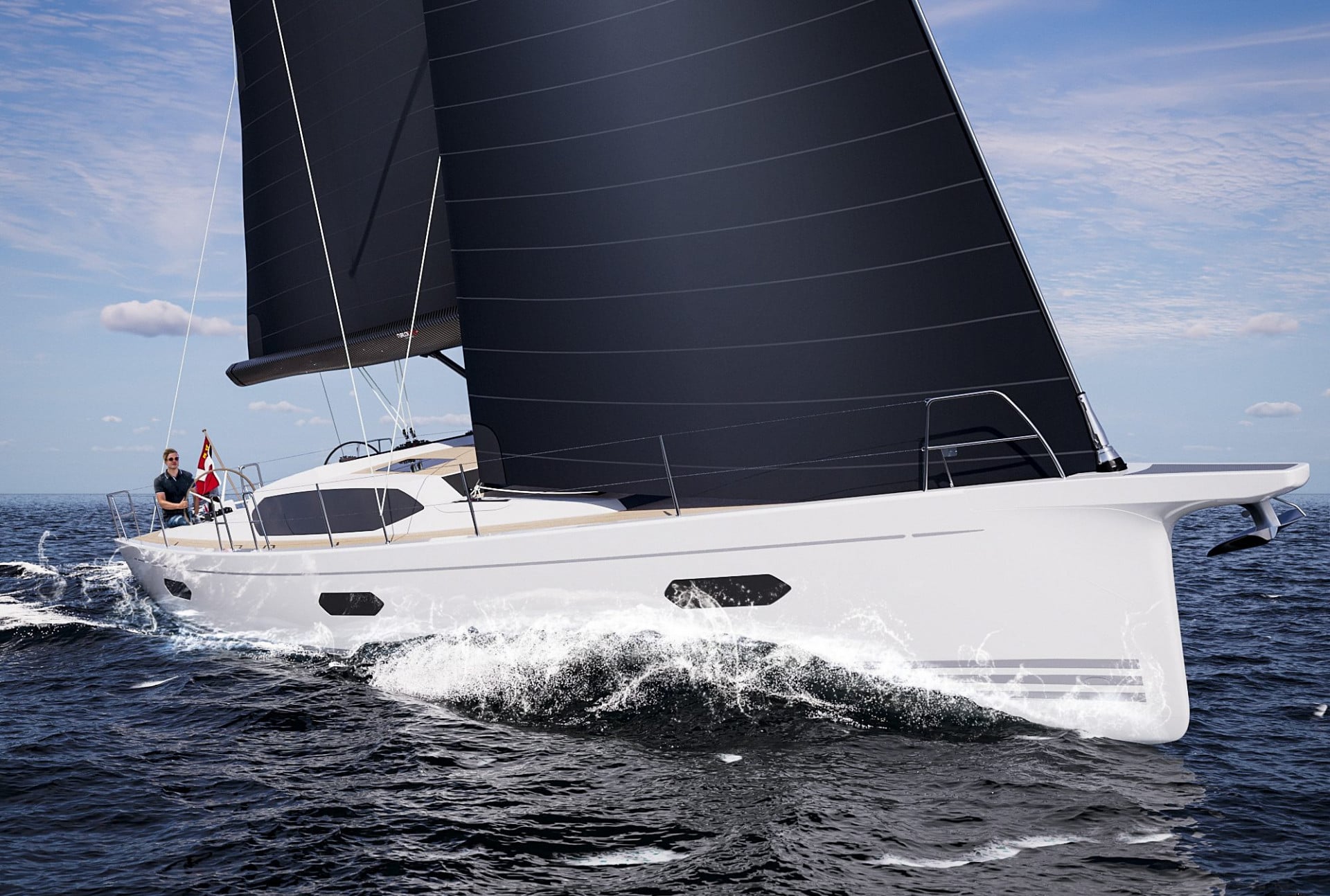 Most powerful hydrogeneration can make sailing energy self-sufficient