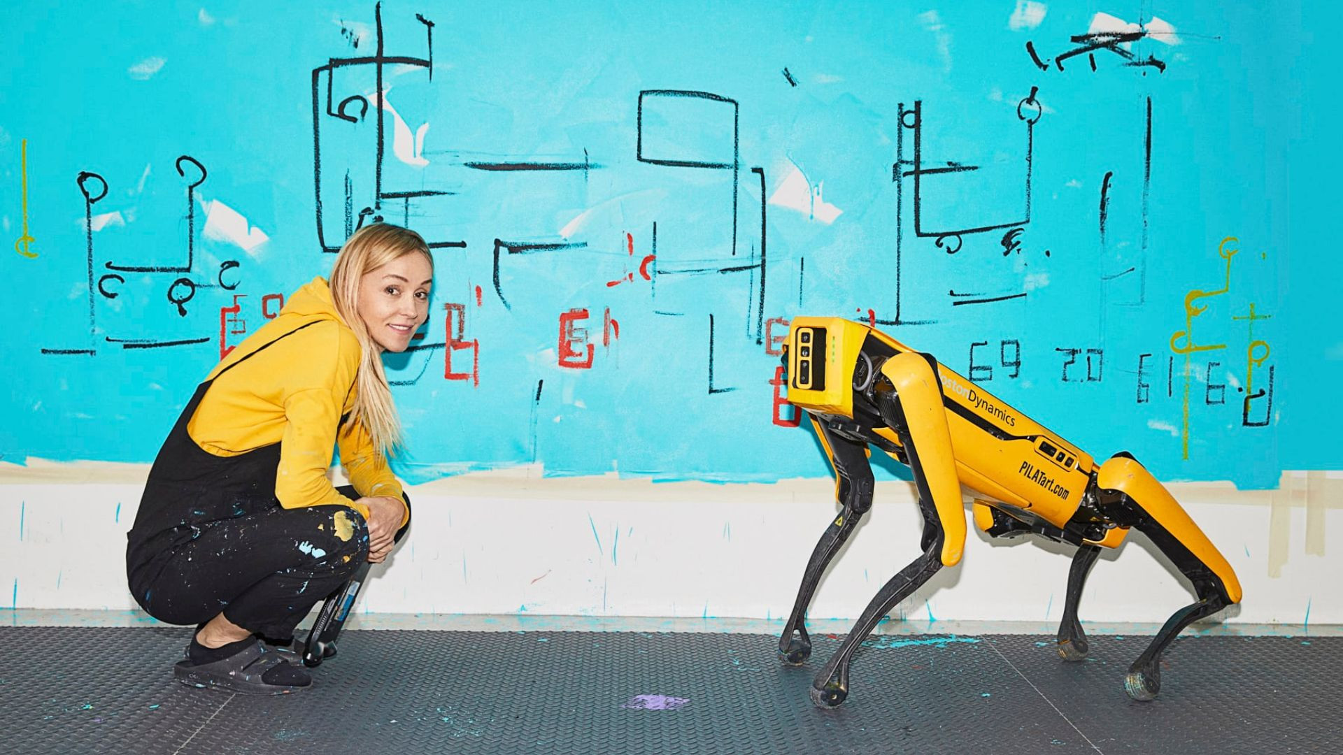Boston Dynamics robot dogs to paint art for National Gallery of Victoria