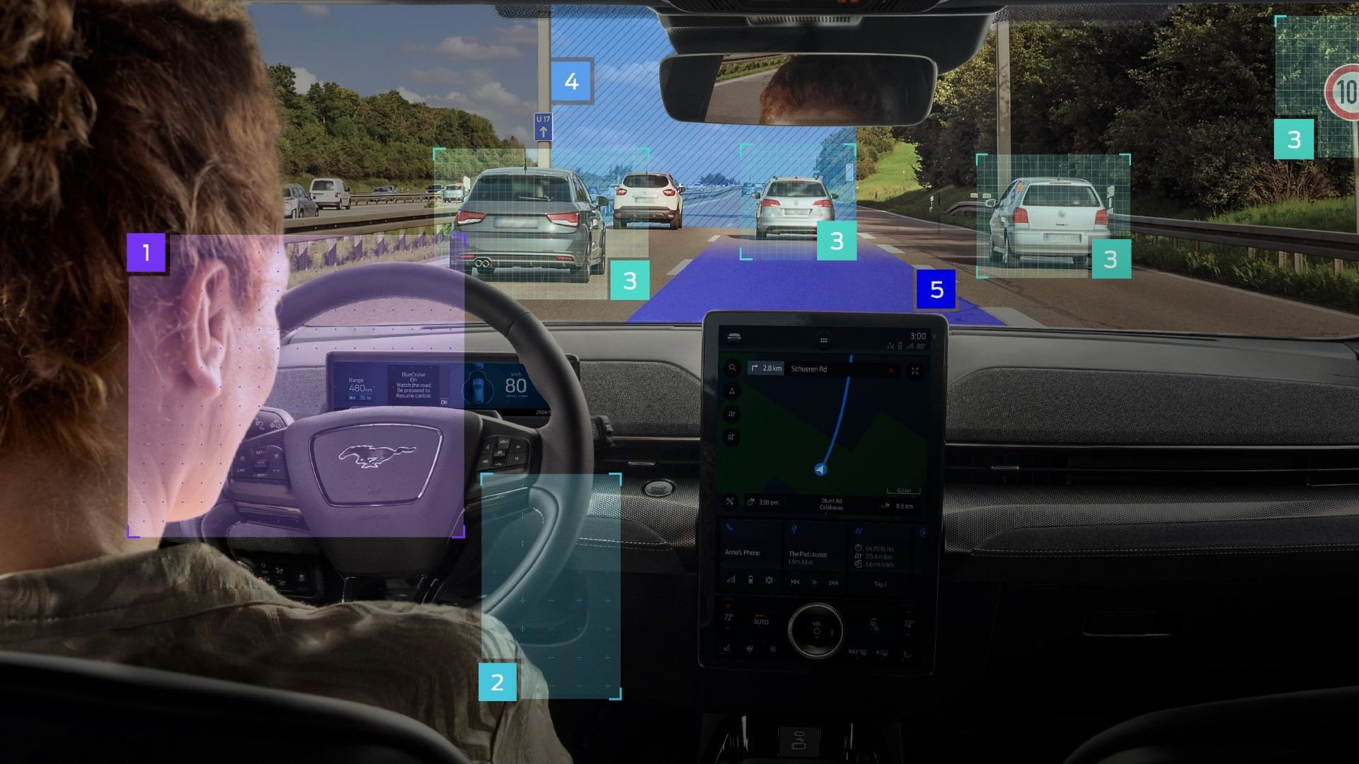 Ford pioneers autonomous driving in Europe with BlueCruise approval