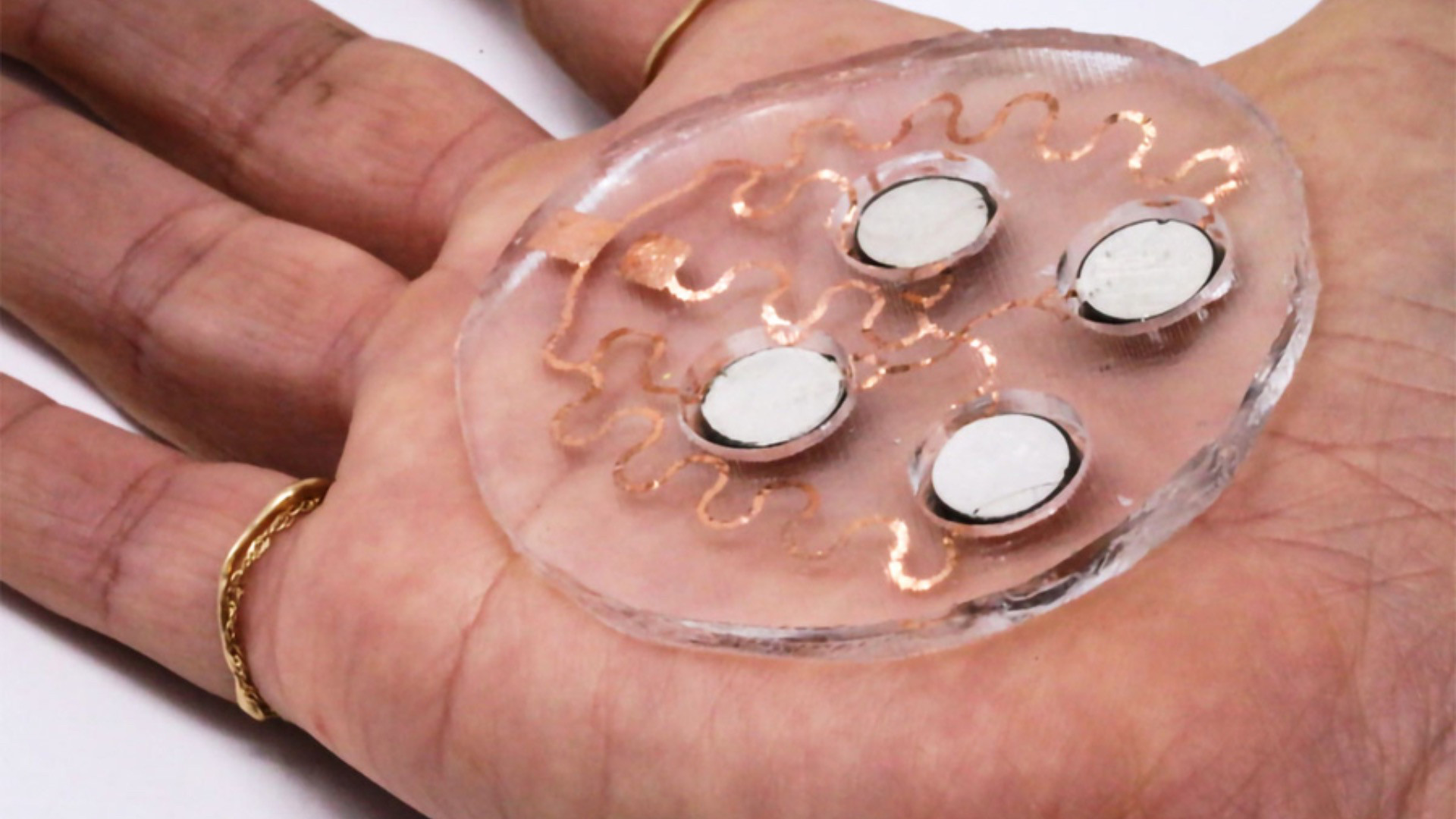 Novel wearable patch allows for painless drug delivery through the skin