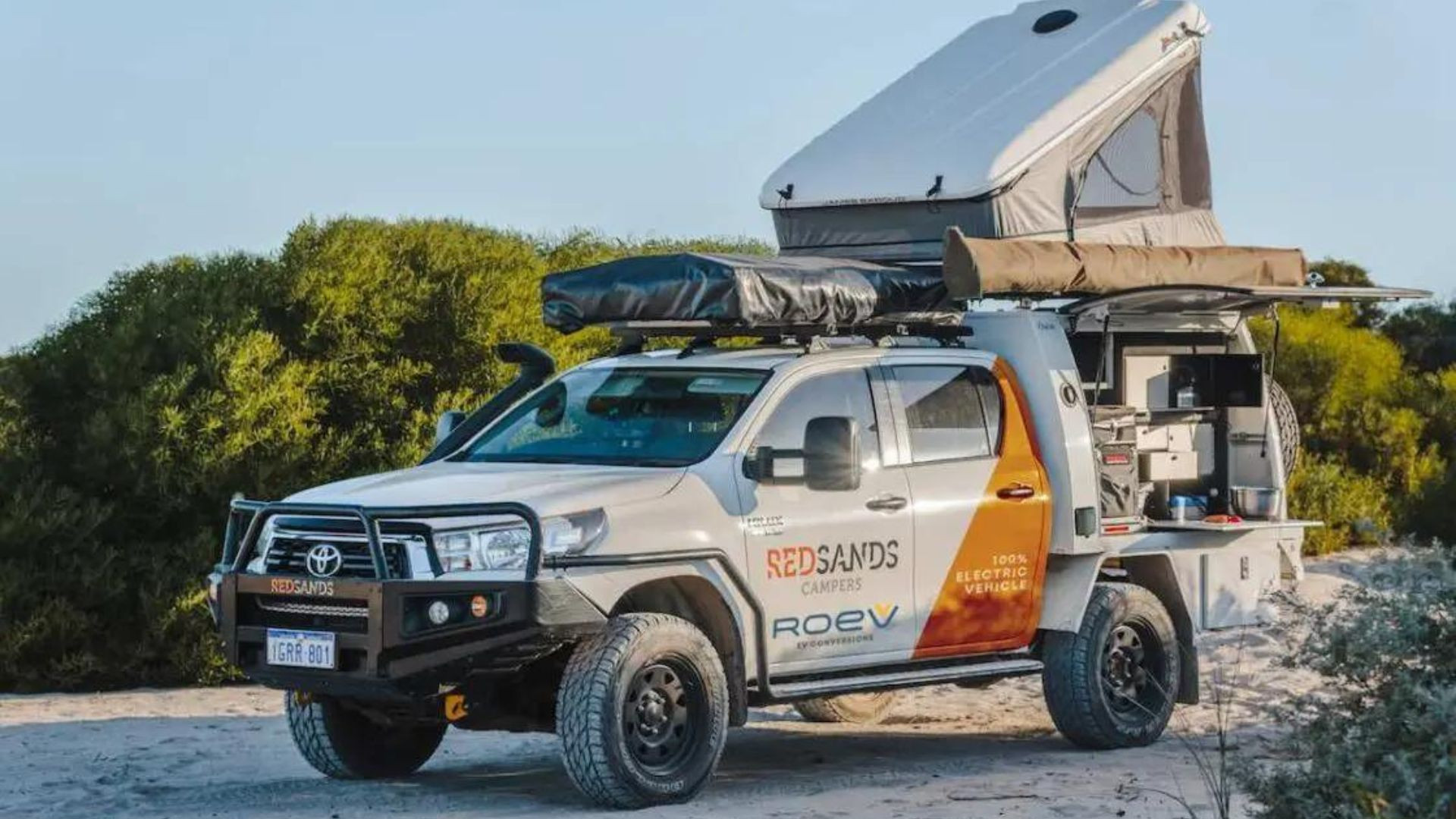 Australia's first all-electric 4WD camper truck offers sustainable ...