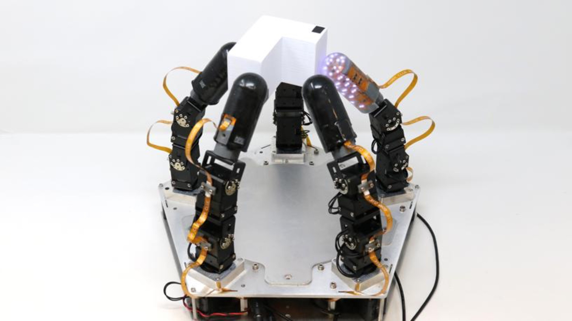 This dexterous robot hand can operate in complete darkness