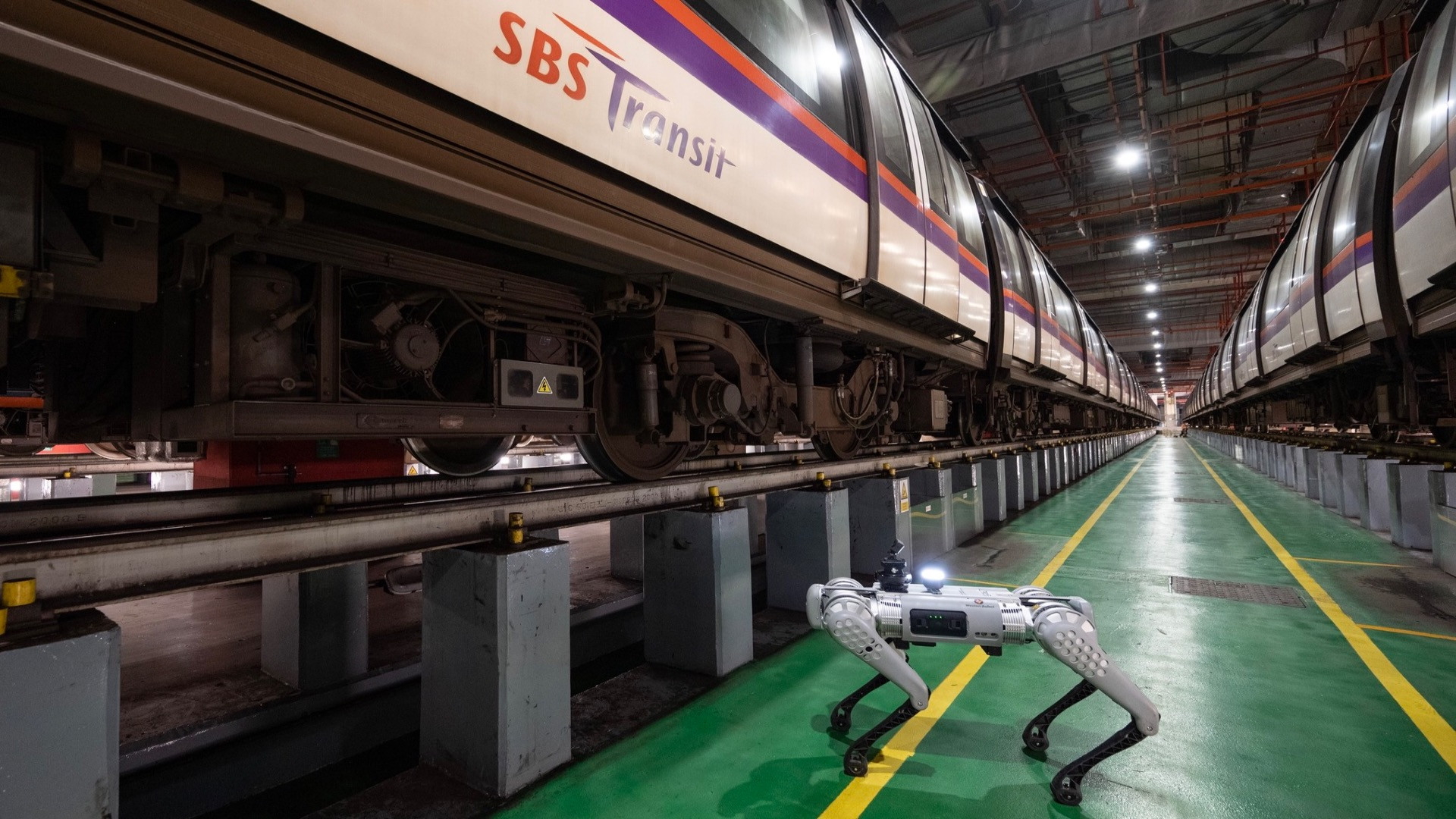 Meet kAI: the four-legged AI employee at Singapore’s rail operator