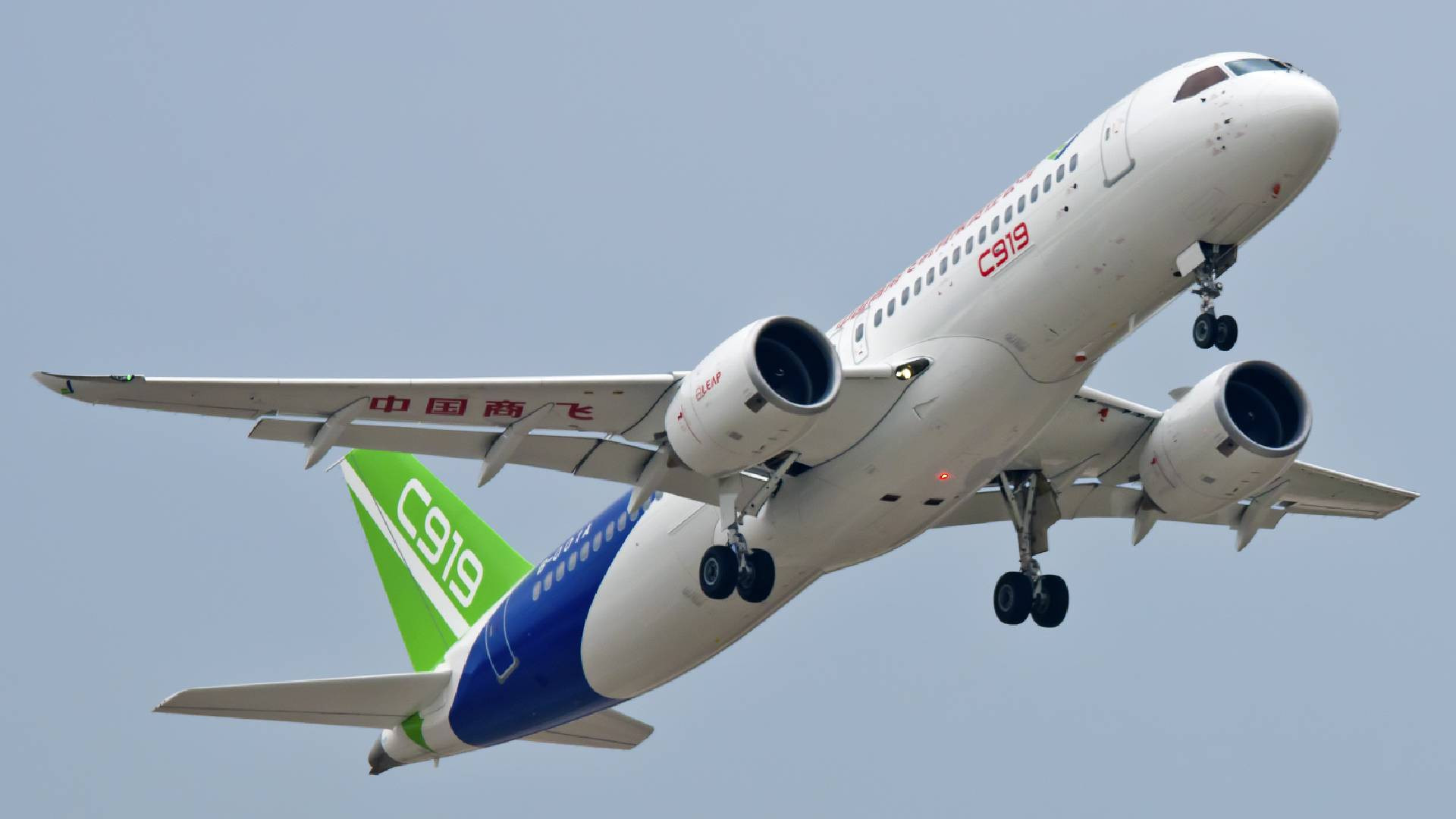 The C919, the Chinese rival to Boeing, makes it first commercial flight