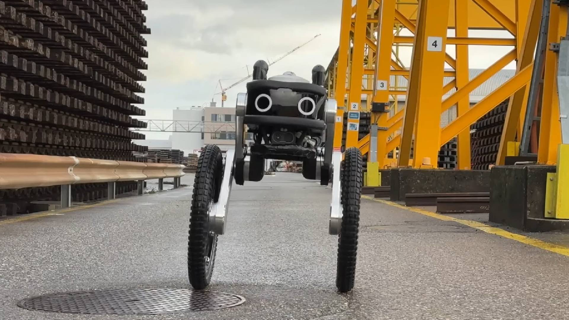 This Two Wheeled Robot Is Switzerlands Latest Security Guard