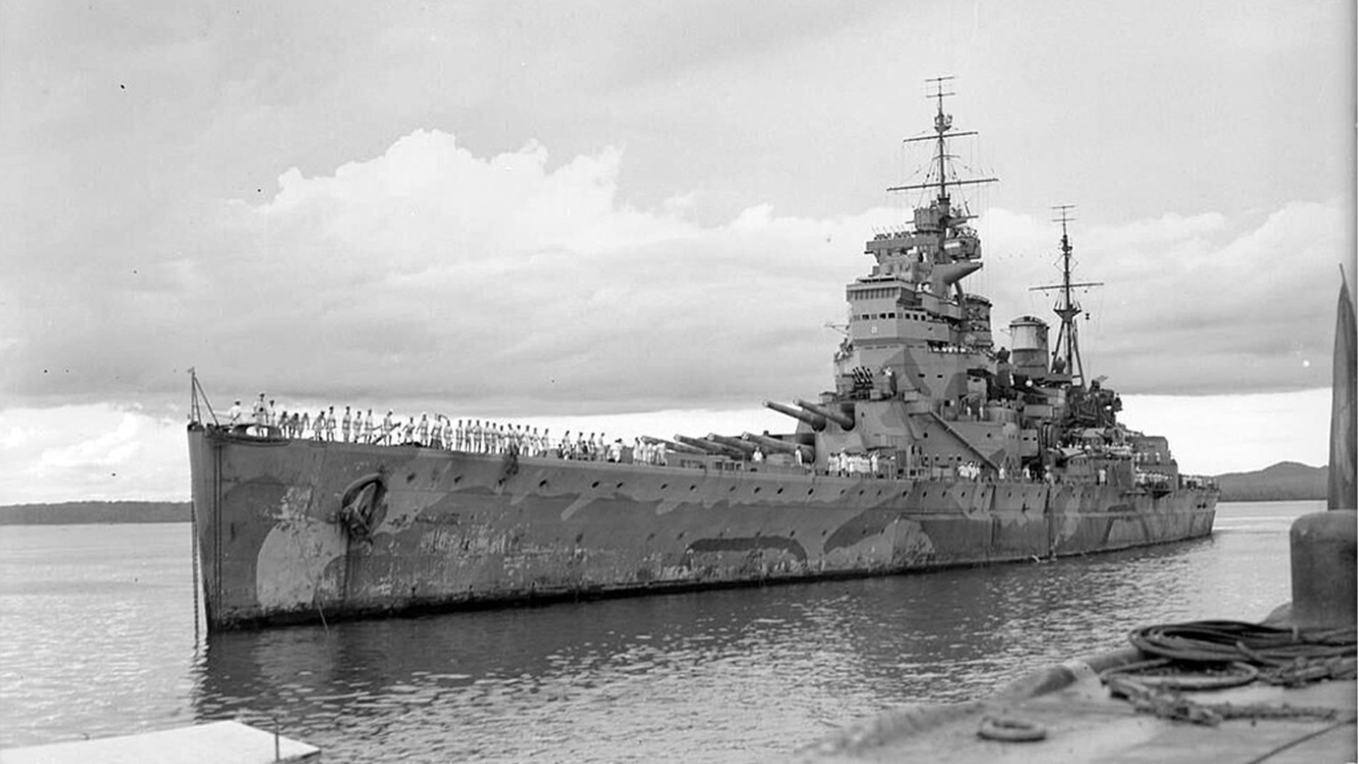 Two British WW2 Battleship Wrecks Have Been Looted By A Chinese Ship Two British WW2 Battleship Wrecks Have Been Looted By A Chinese Ship