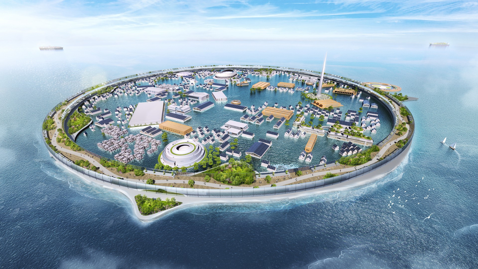 Dogen City concept looks to take urban living offshore