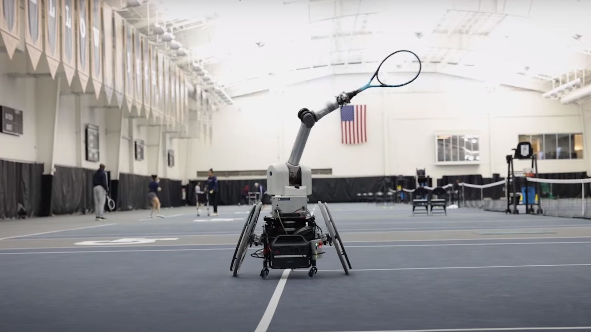 Georgia tech team unveils autonomous tennis robot to help you beat your ...