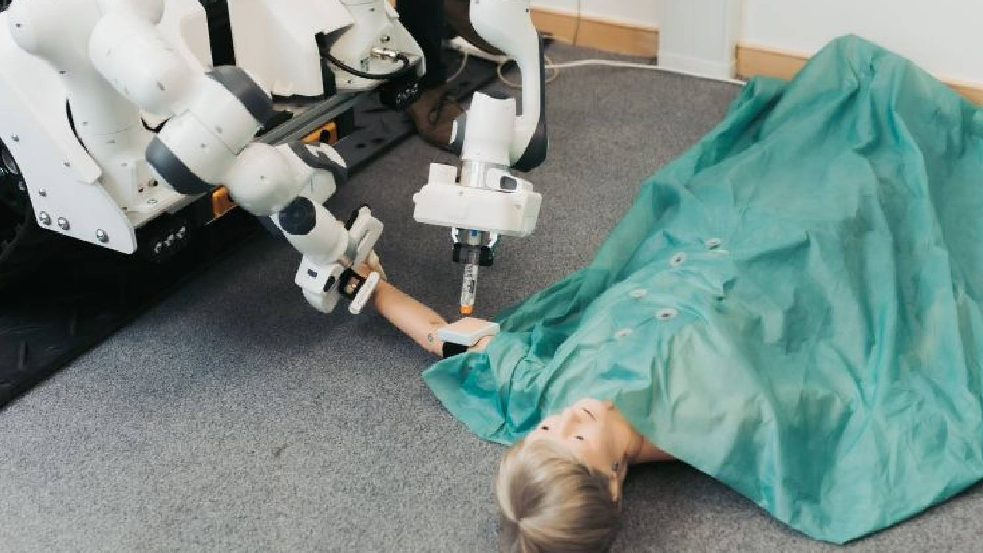 Engineers develop robot medics that can go where doctors can’t