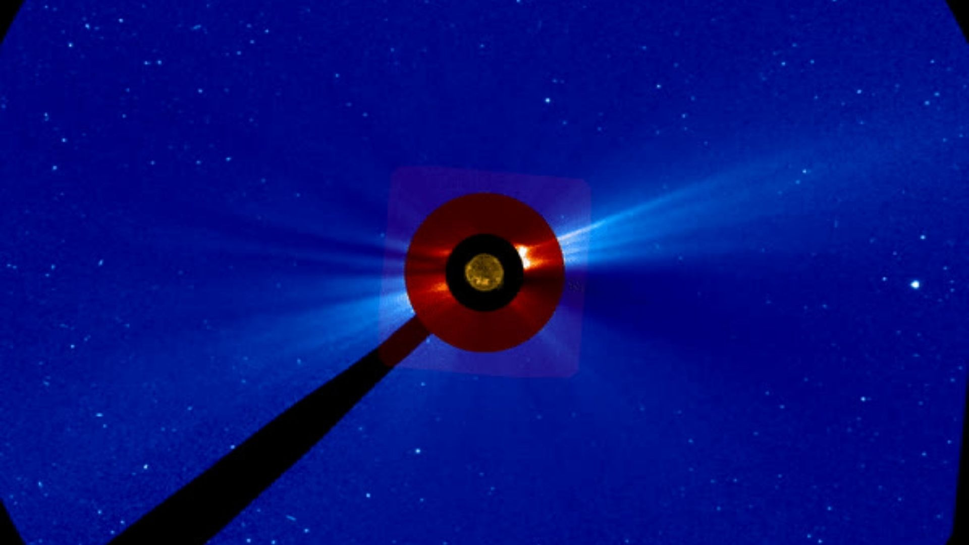 International fleet of spacecraft captured coronal mass outburst