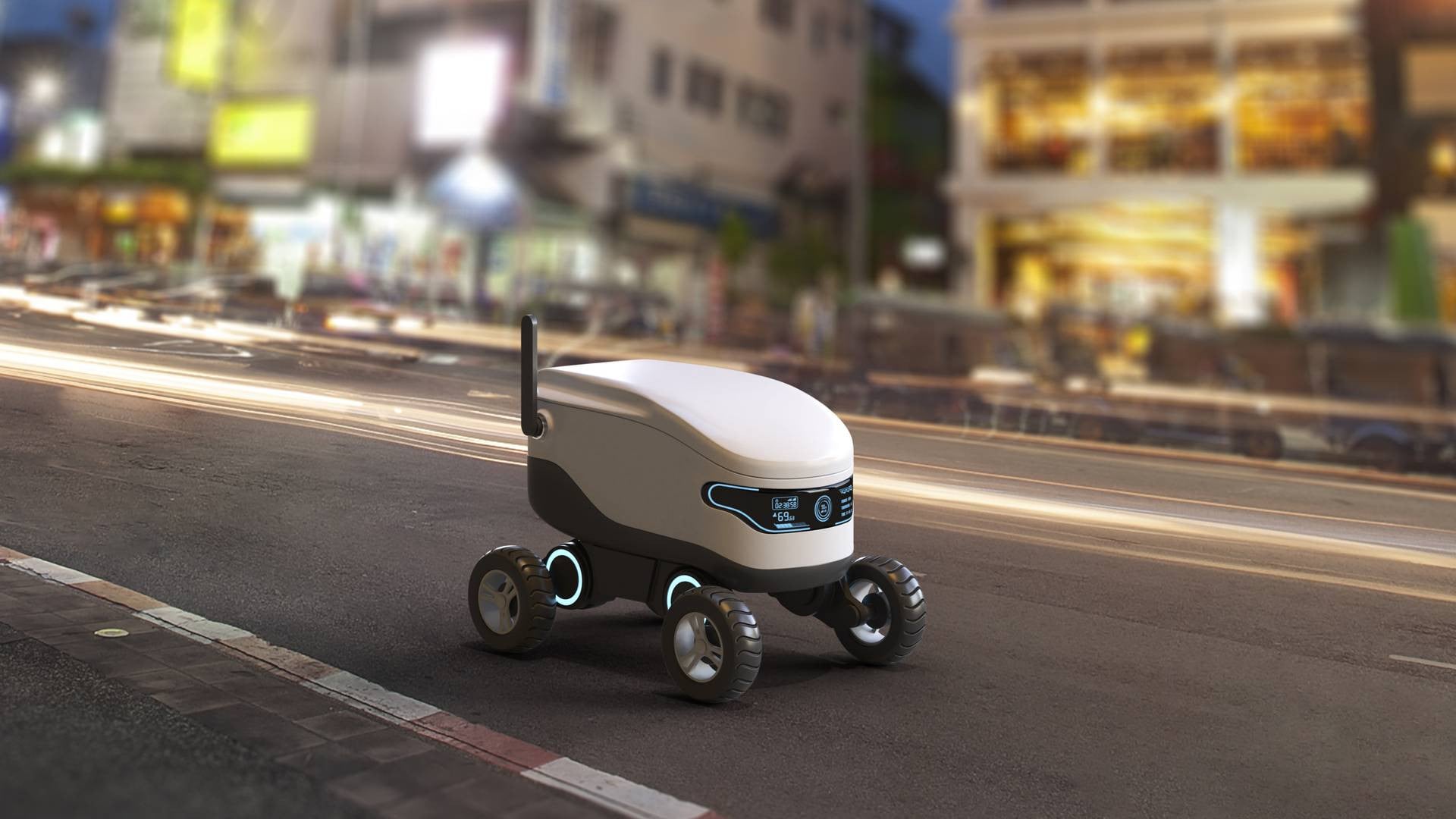 Food delivery robots are being robbed in the US