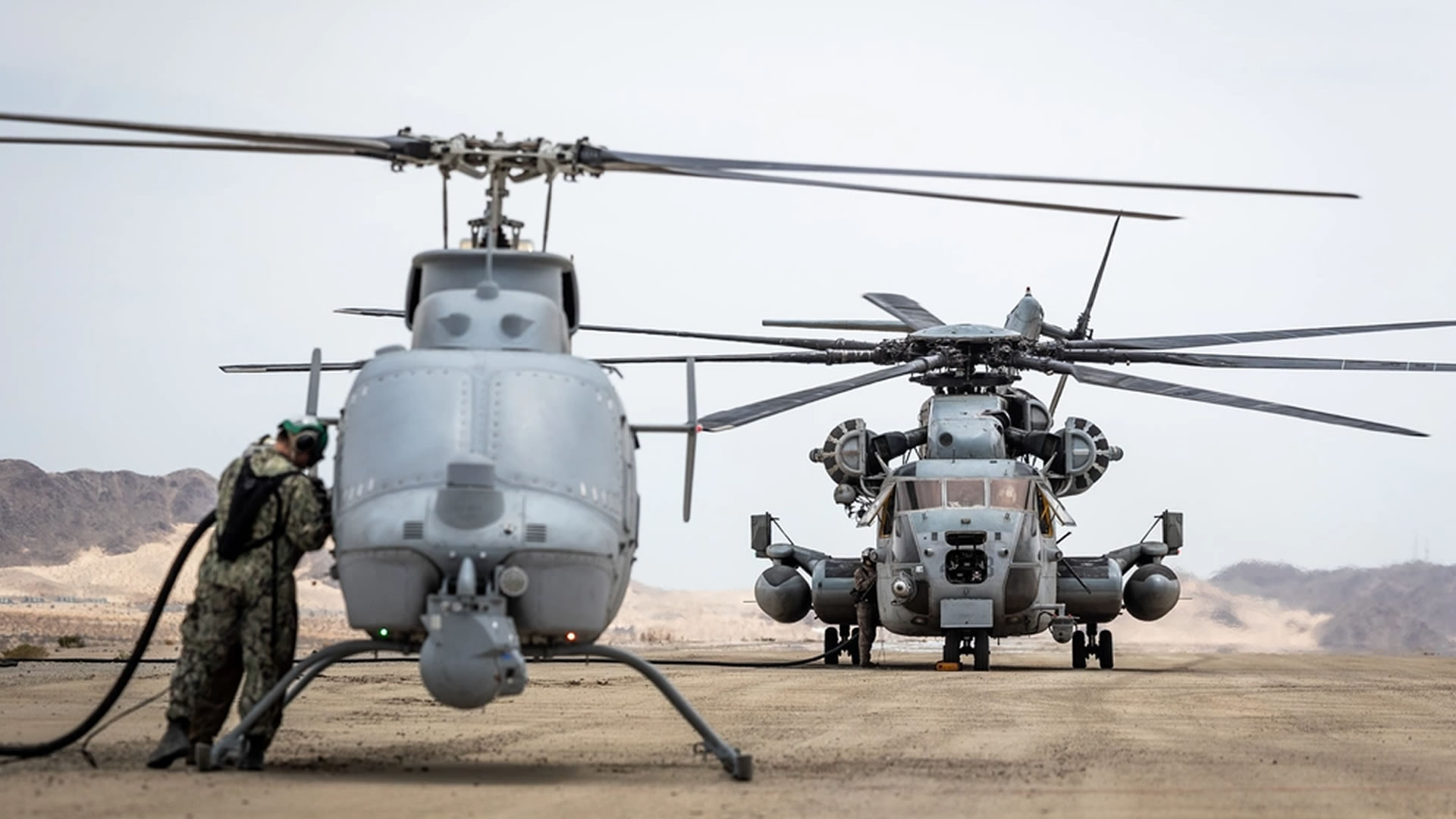 US Navy completes historic chopper-to-drone fuel transfusion