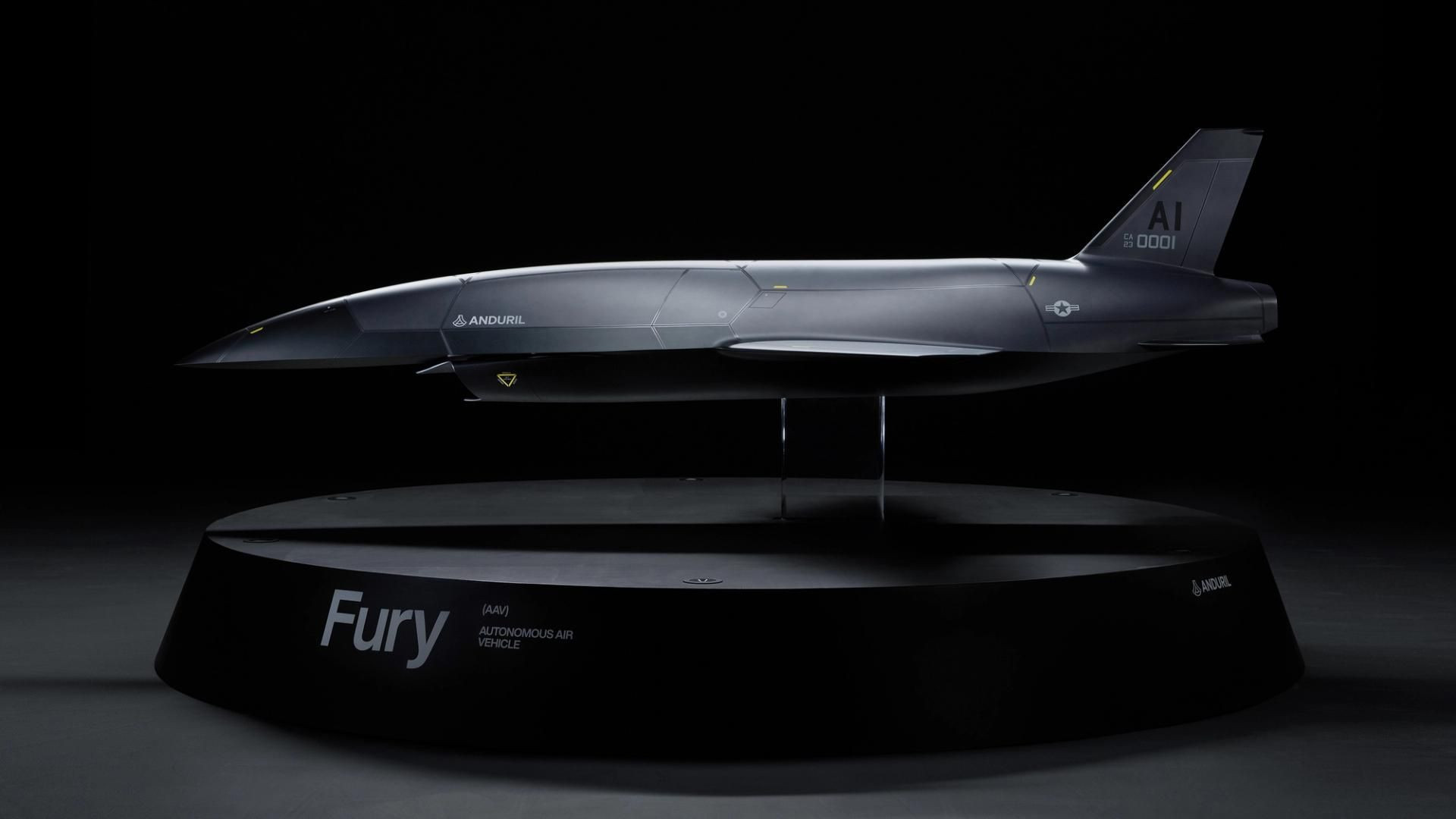 Anduril adds AI aircraft 'Fury' to its autonomous fleet
