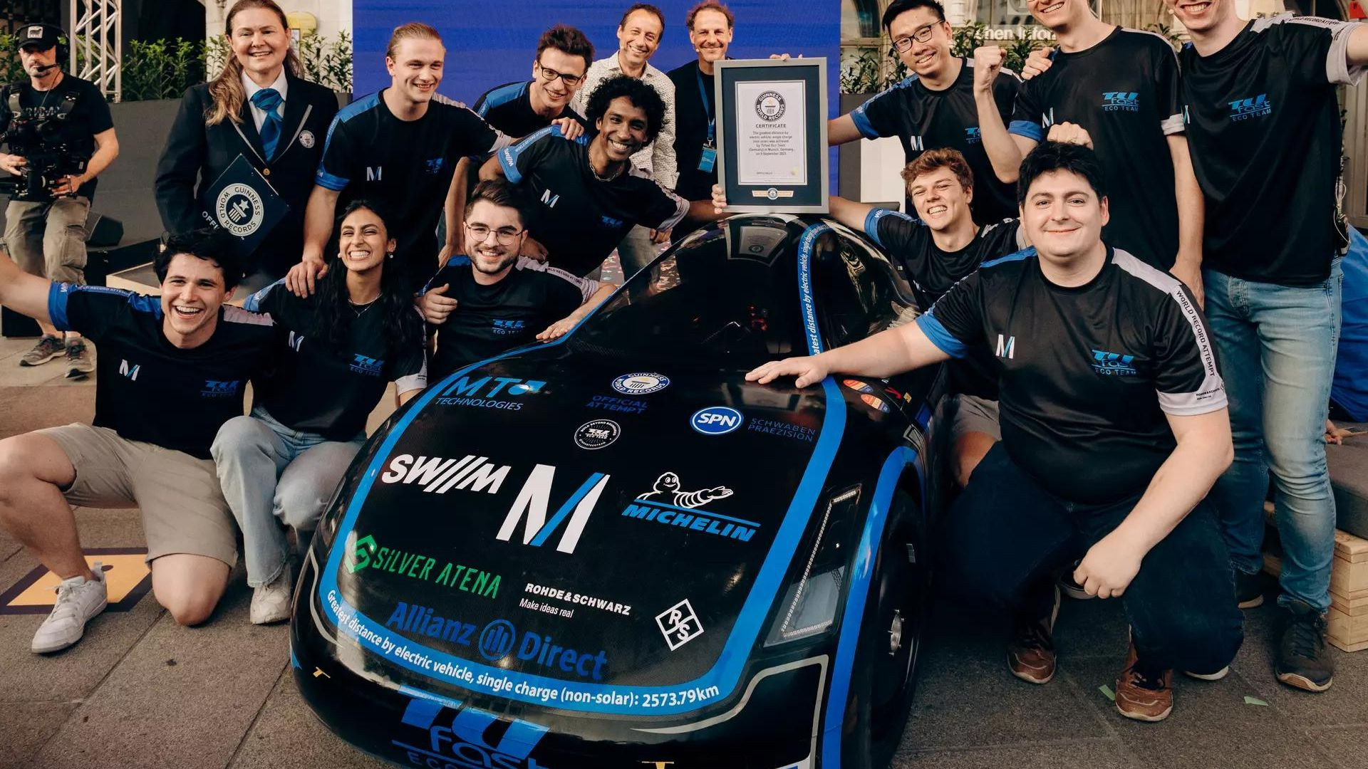 Student team's EV becomes world's longest-range electric car