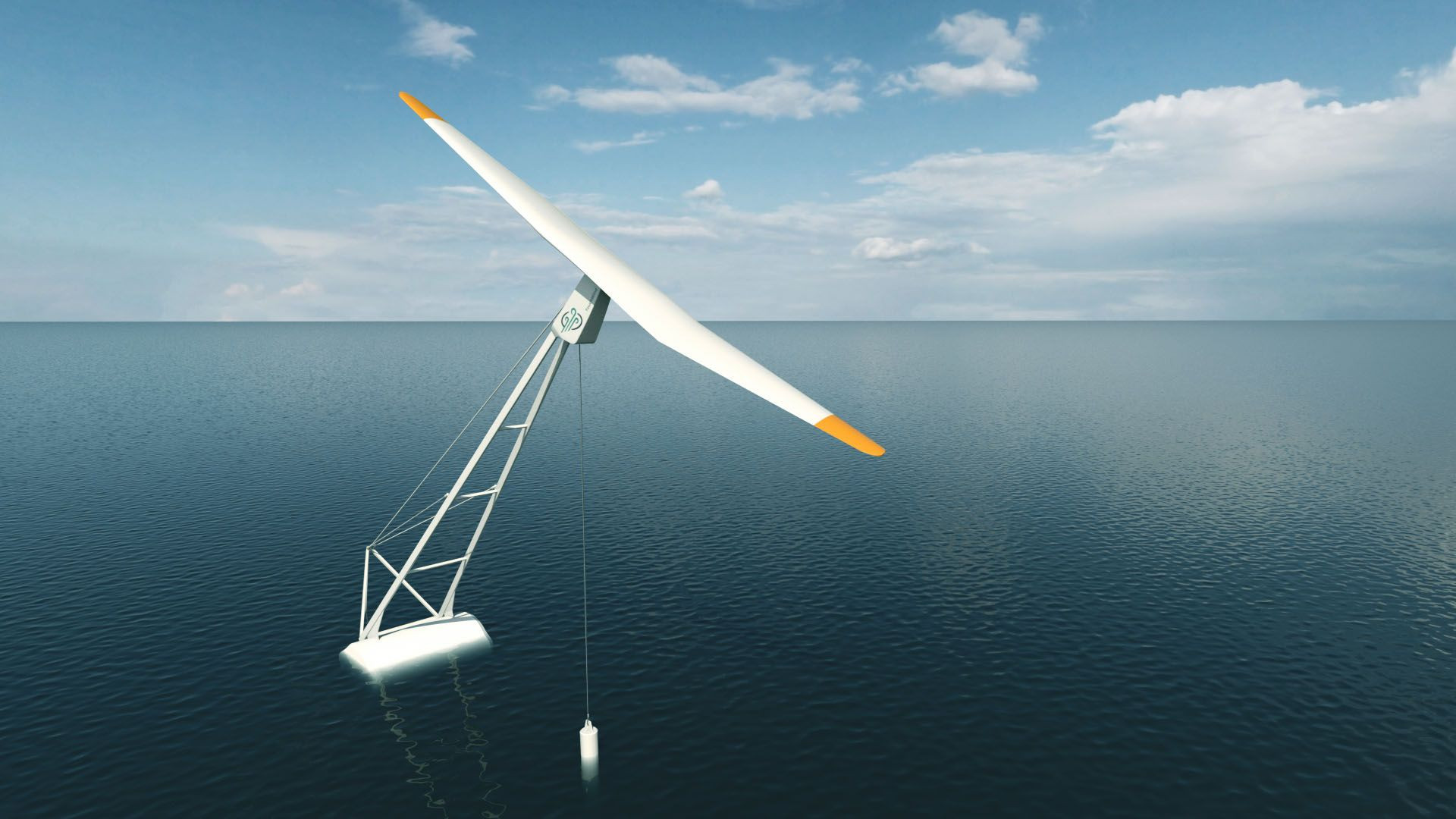 Single-blade wind turbine works at wind speeds of 157 mph