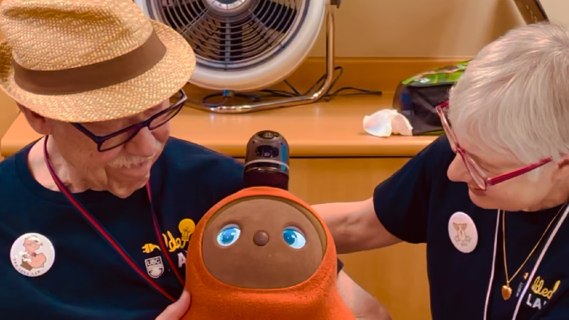 These adorable Japanese robots are being used for elder care