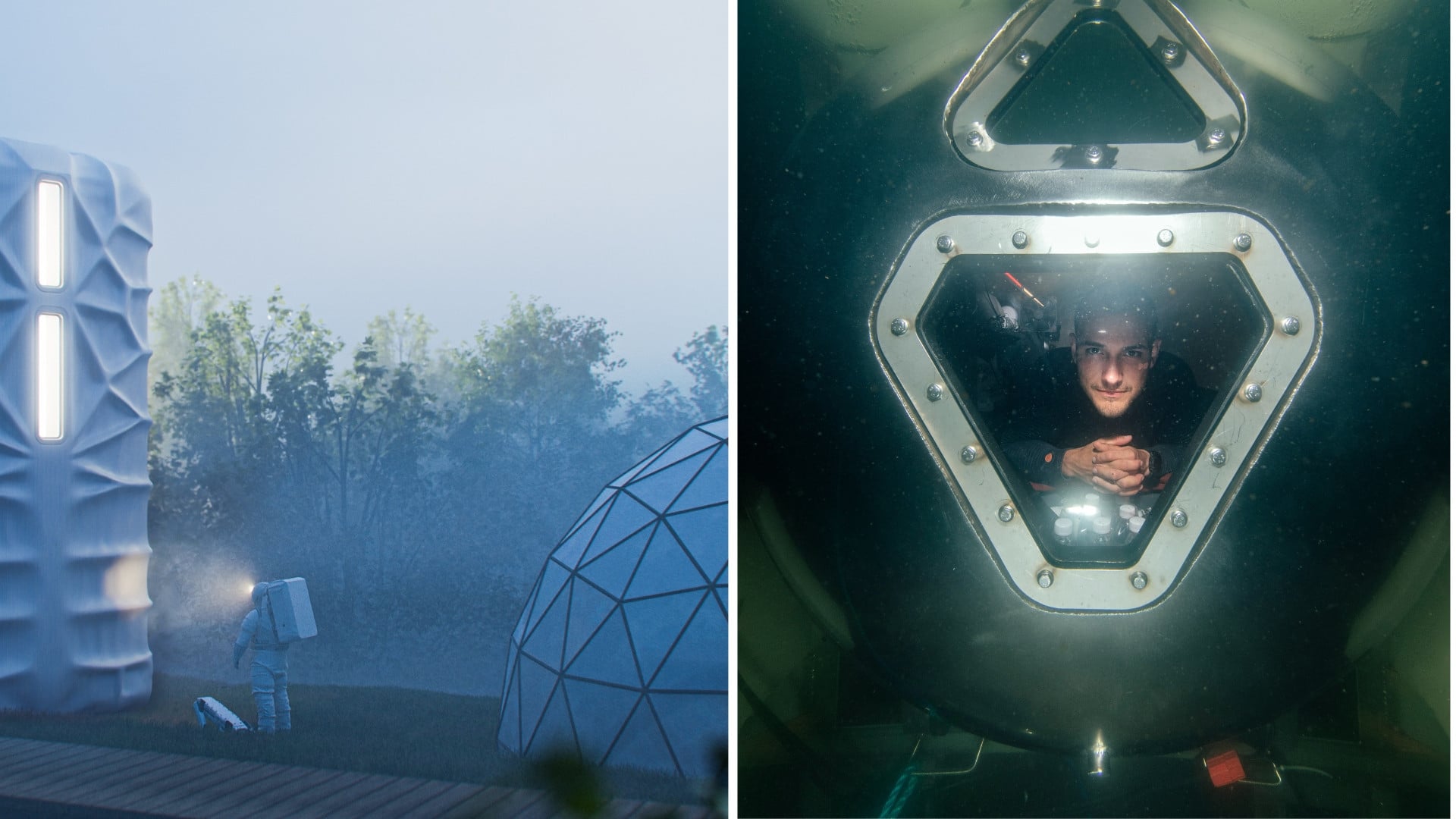 Building space habitats to ensure psychological health in space