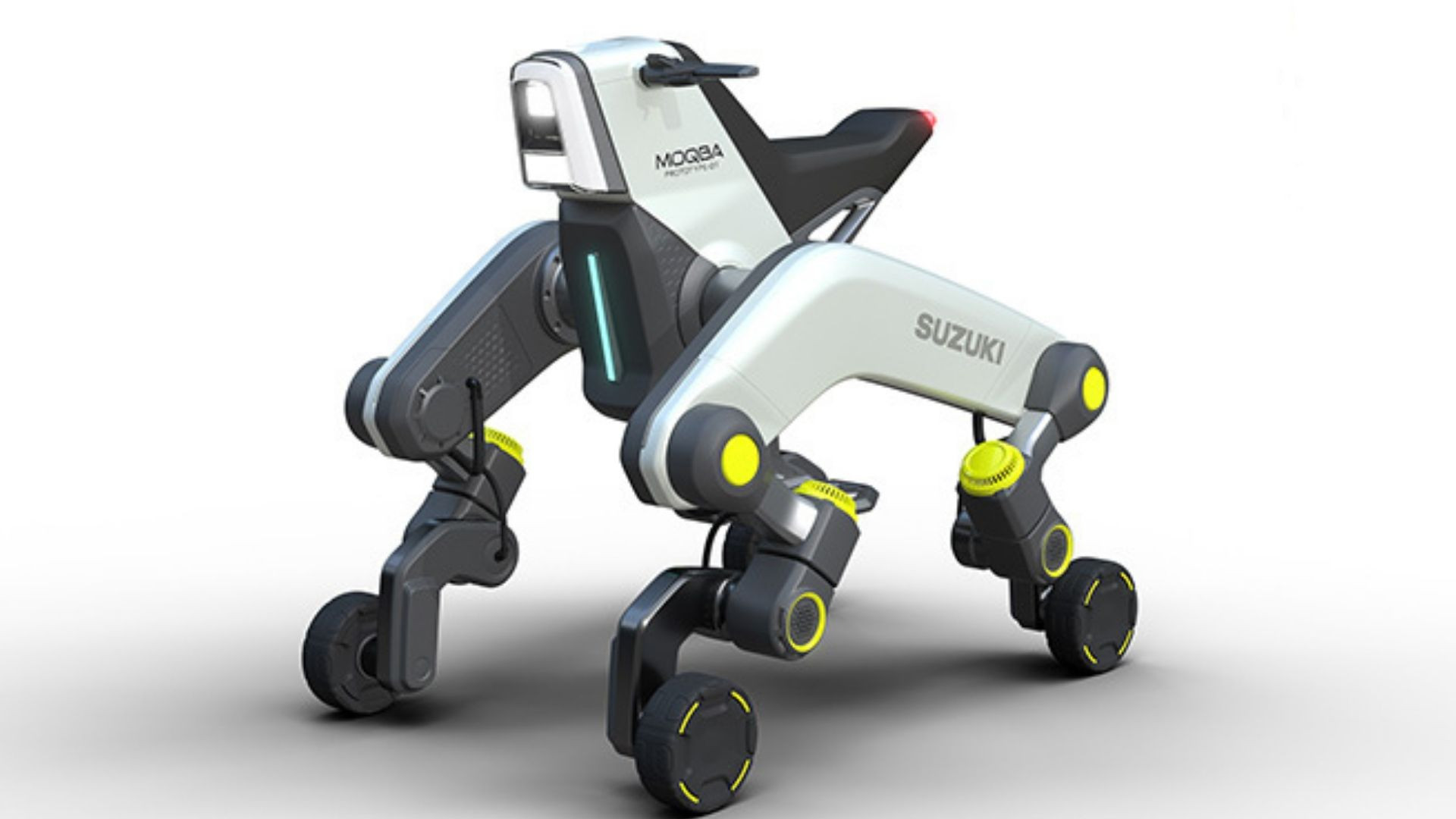 MOQBA: Suzuki unveils revolutionary stair-climbing motorcycle