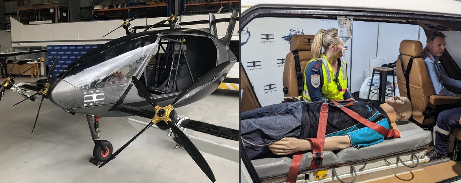 Aussie couple design world’s first hydrogen vertical lift-off EV plane