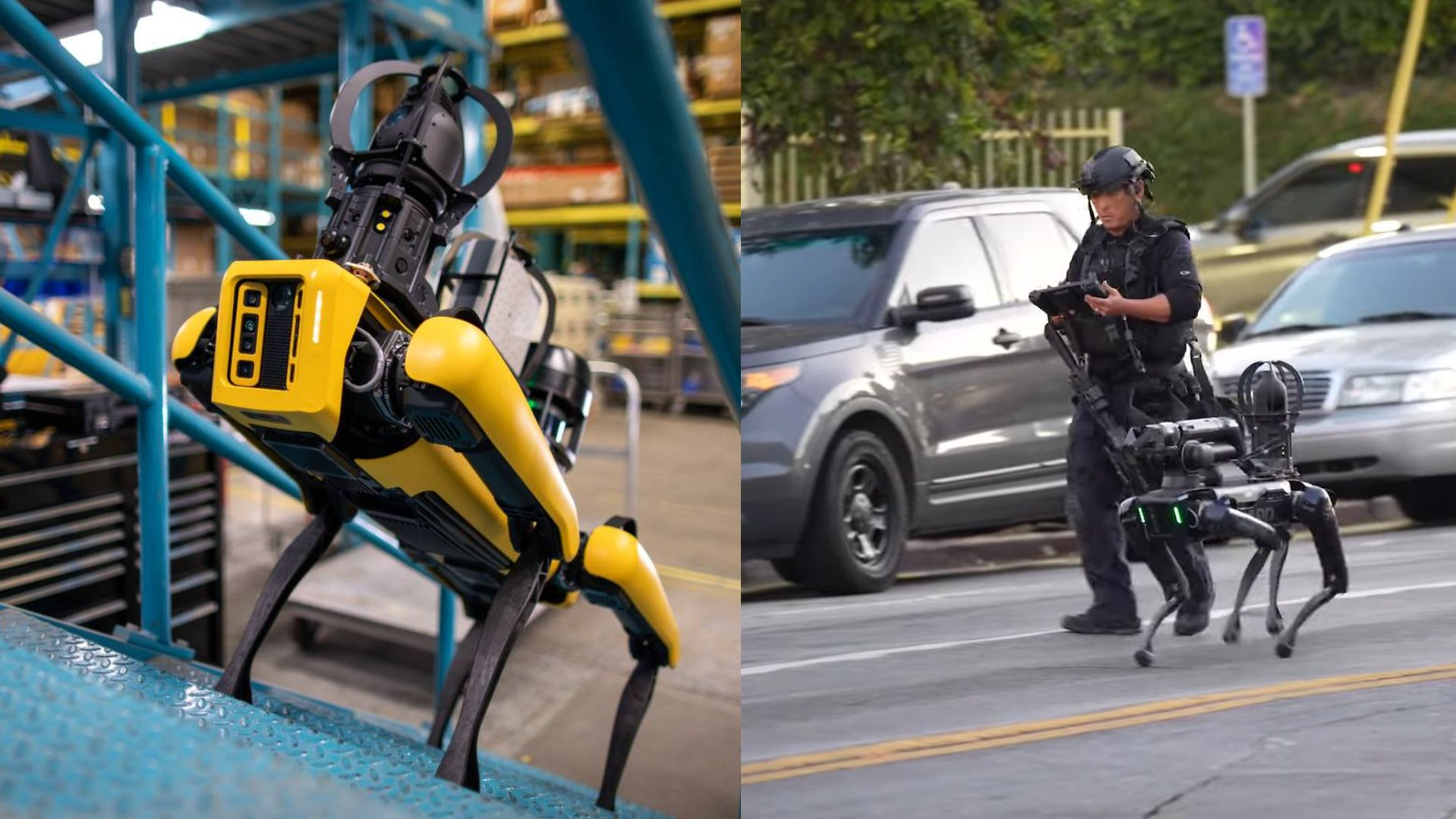 LAPD’s controversial robot dog helps deescalate standoff with a gunman