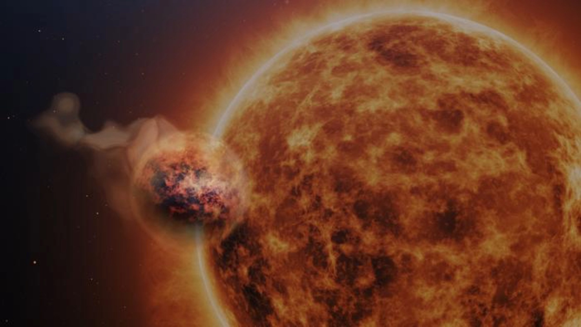JWST finds water vapor, sulfur dioxide and sand clouds in WASP-107b exoplanet