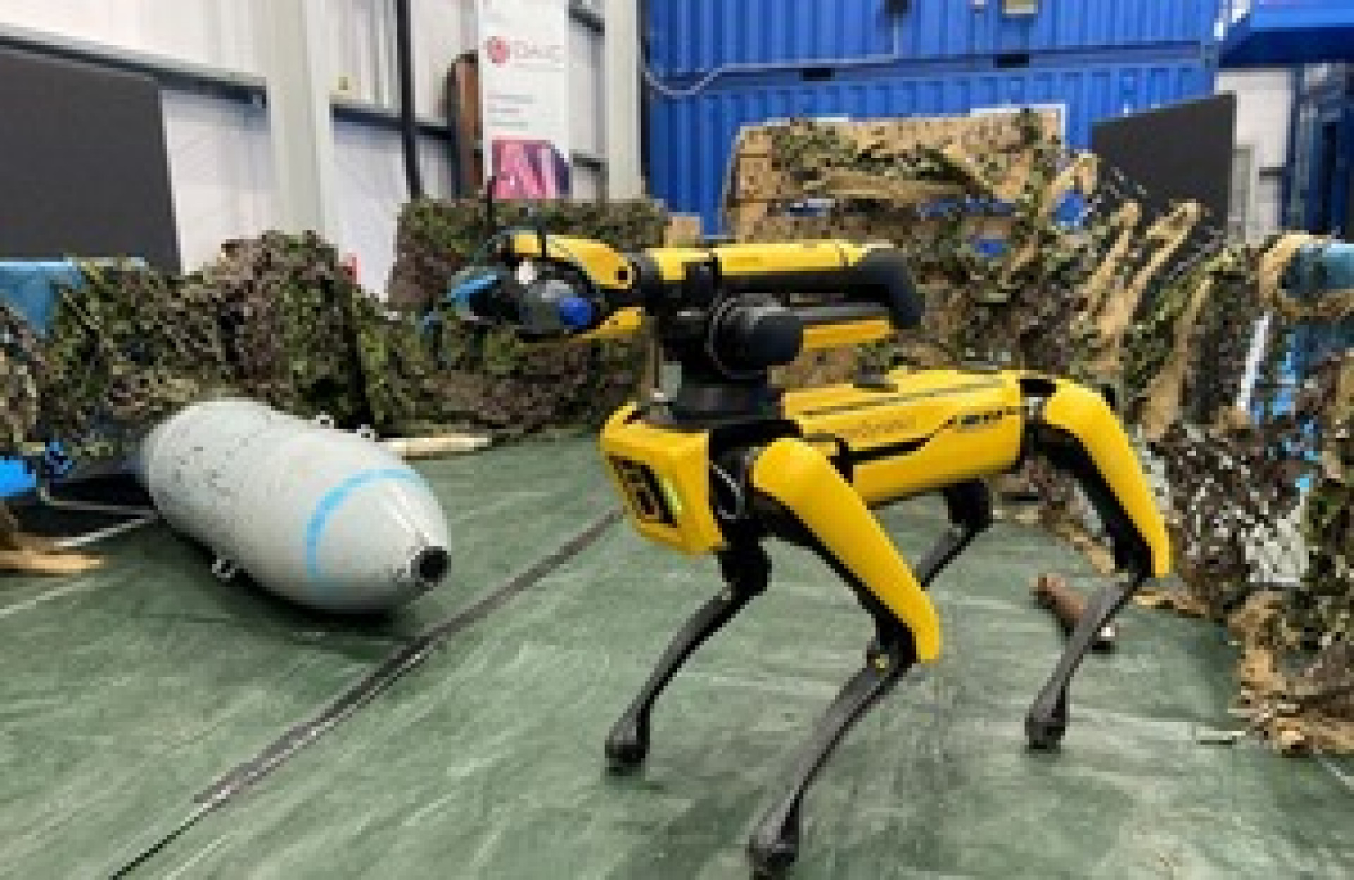UK turns to AI, robotic dogs to reduce bomb-disposal risks
