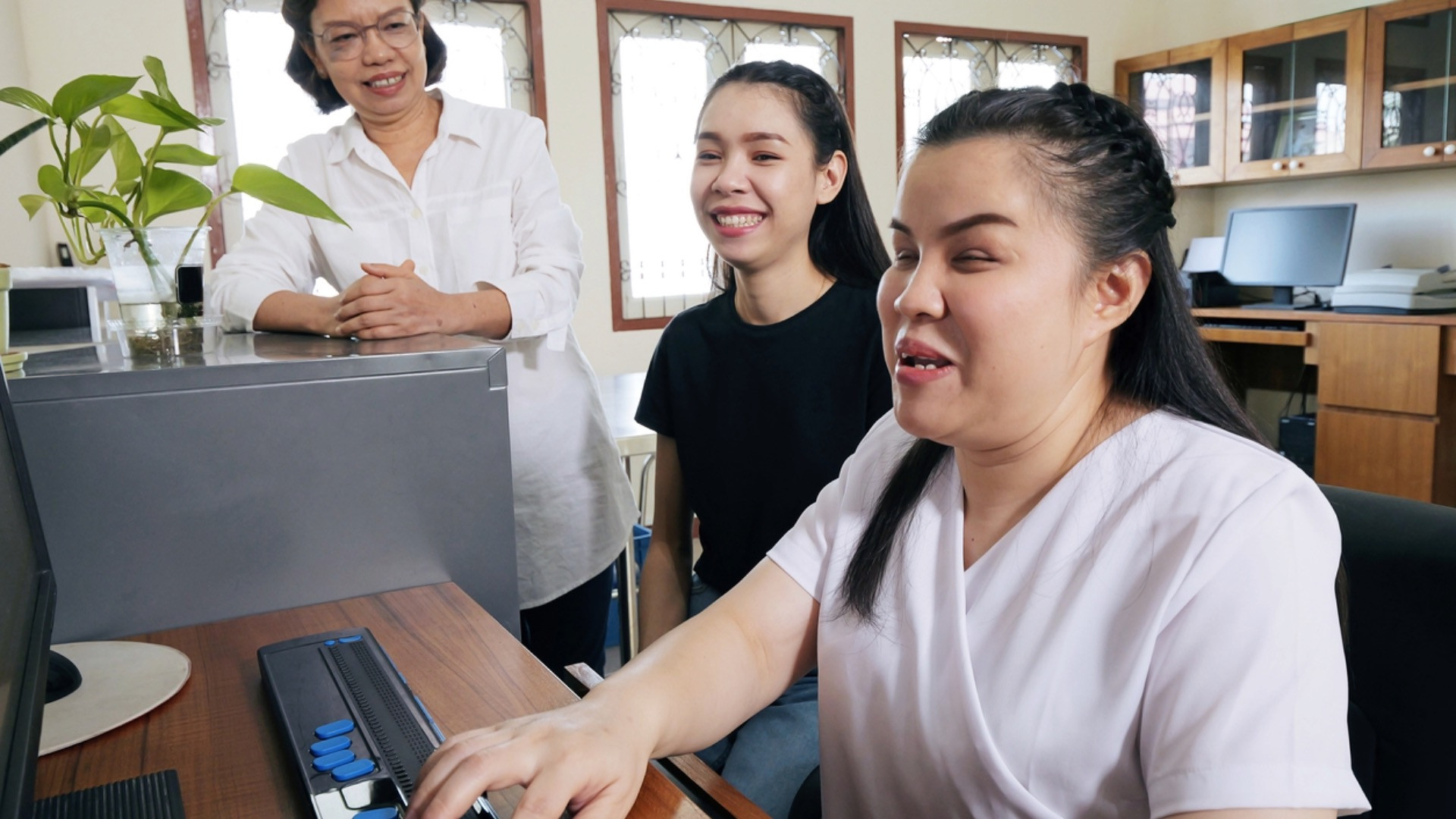 This brain area can assist blind people in face recognition