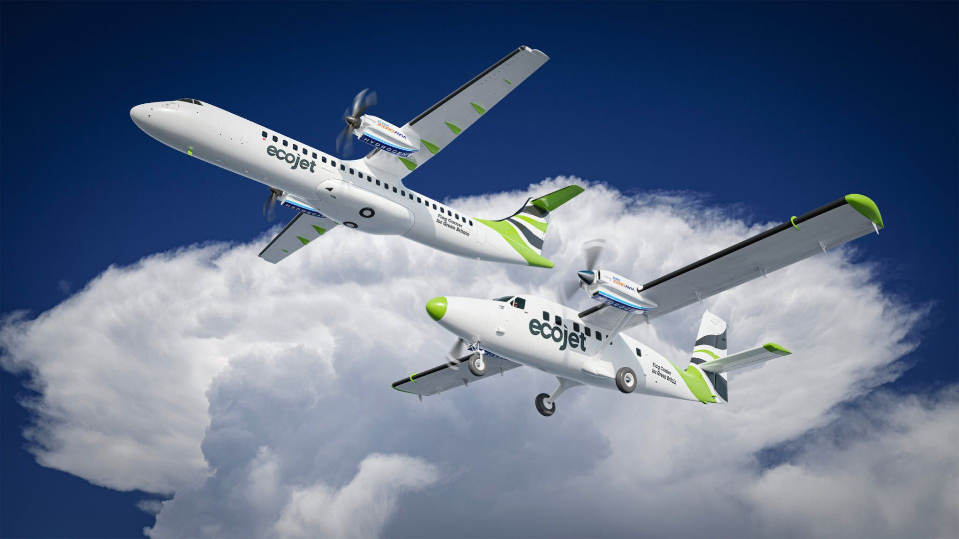 ZeroAvia and Ecojet team up for hydrogen-electric flights