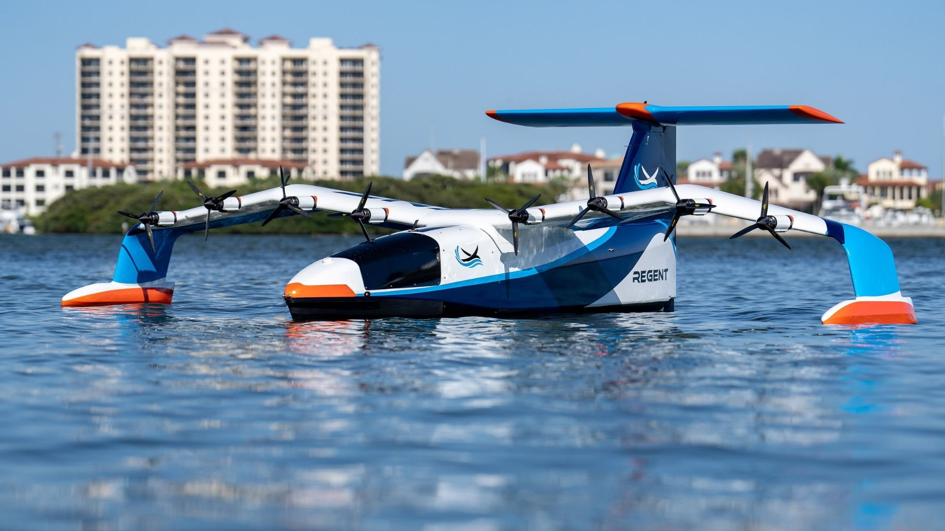 Regent’s aeroplane-boat hybrid could test human flights in 2024