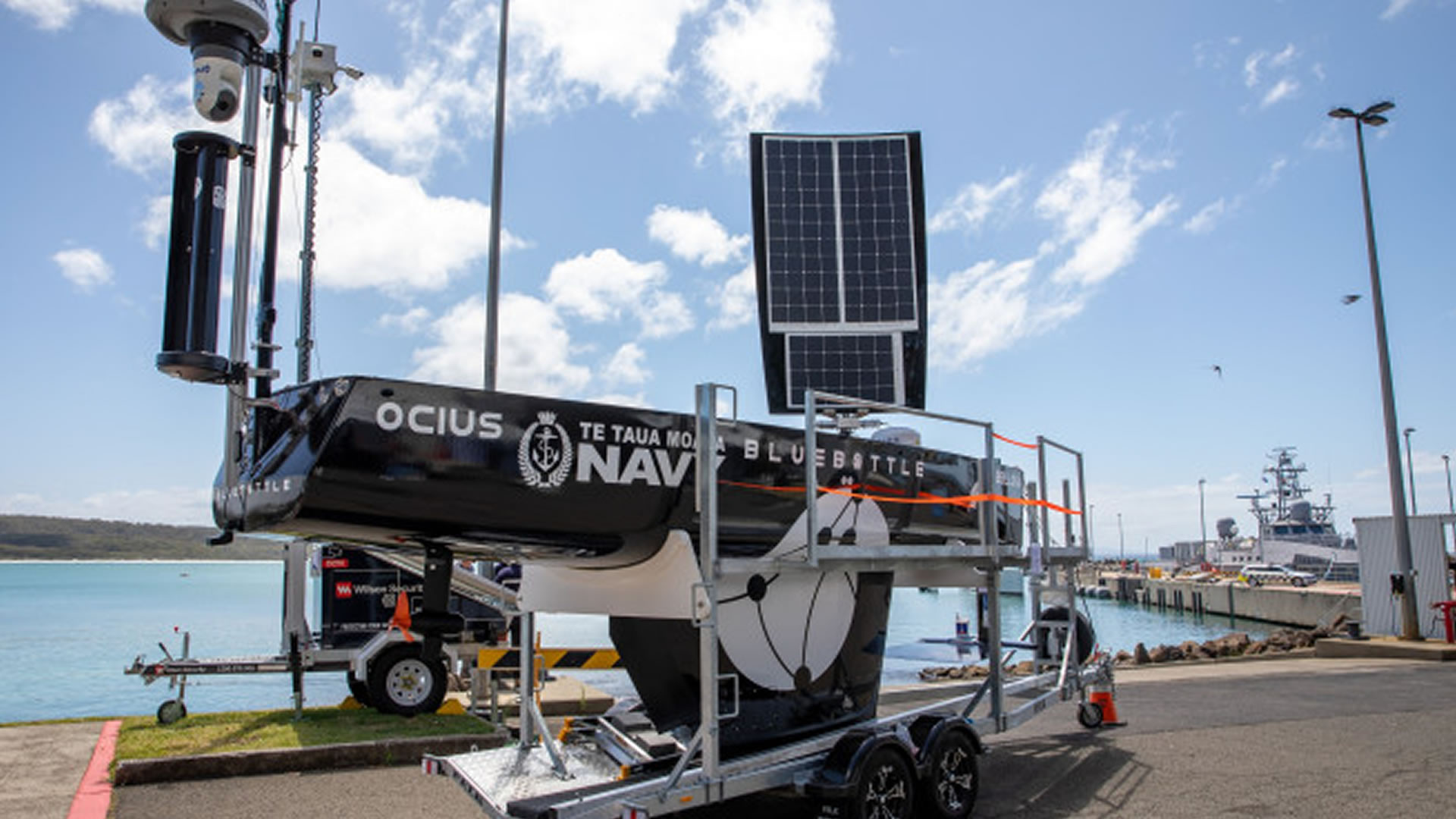 Kiwi Navy will test new AI, solar-powered robot boat for endless recon