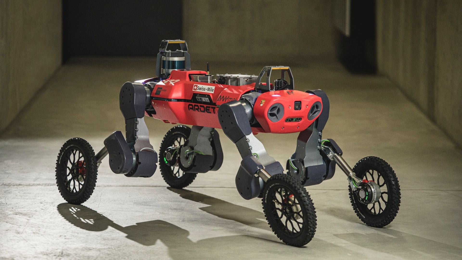 WATCH: Wheeled robot dog transform into a humanoid and dump boxes