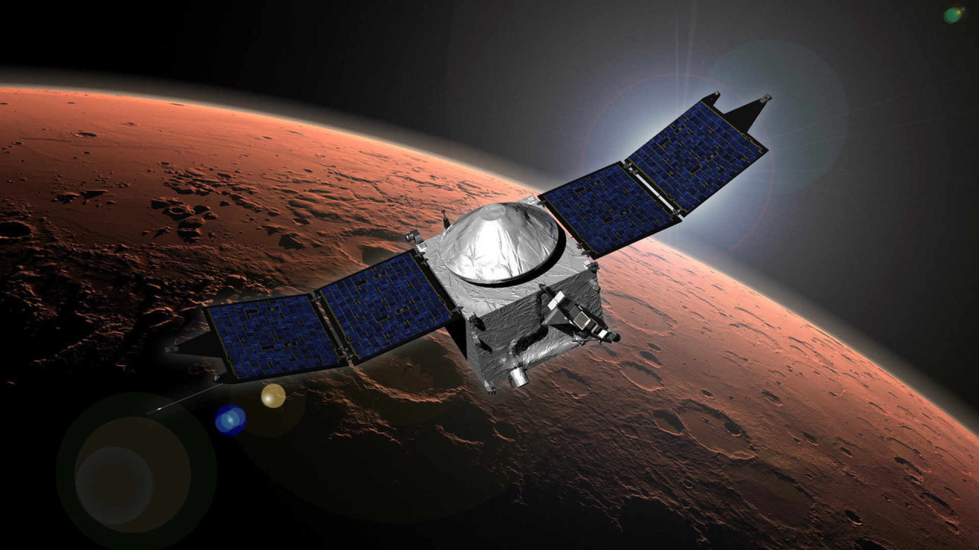 Solar winds vanished on Mars last Christmas, finds NASA
